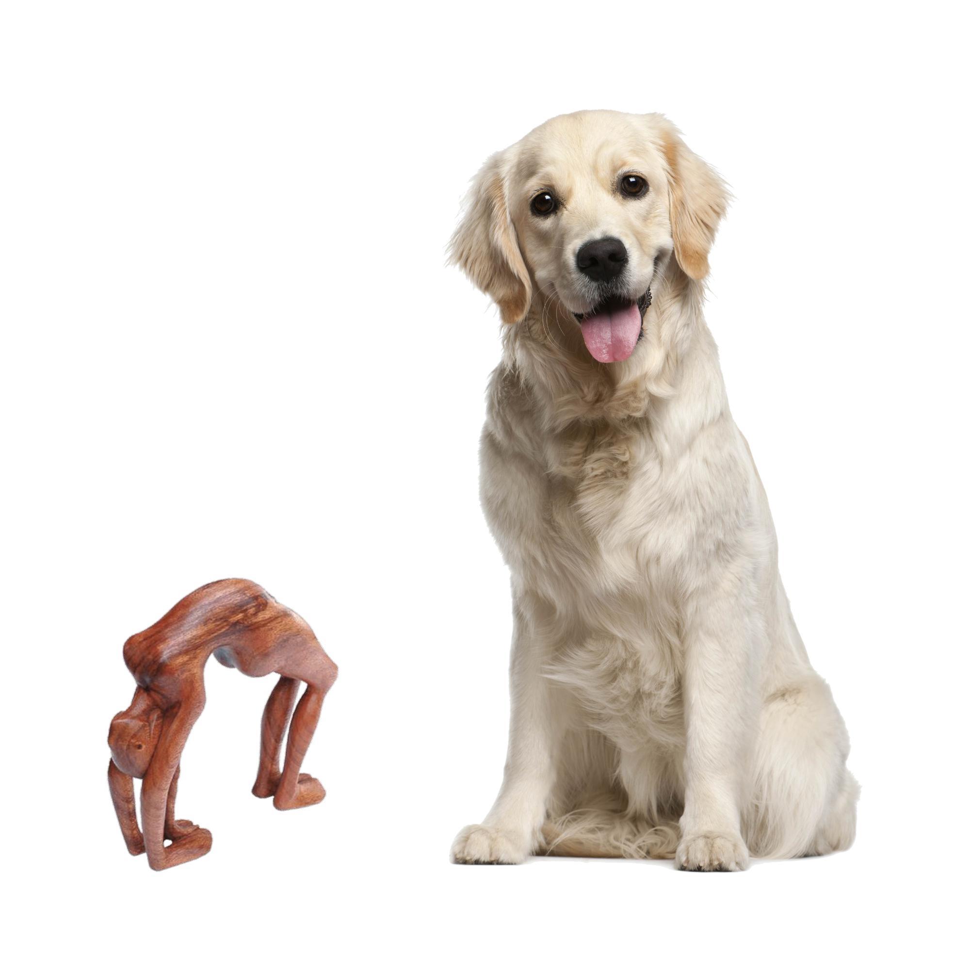 UNICEF Market | Wood statuette - Lithe Yoga Backbend