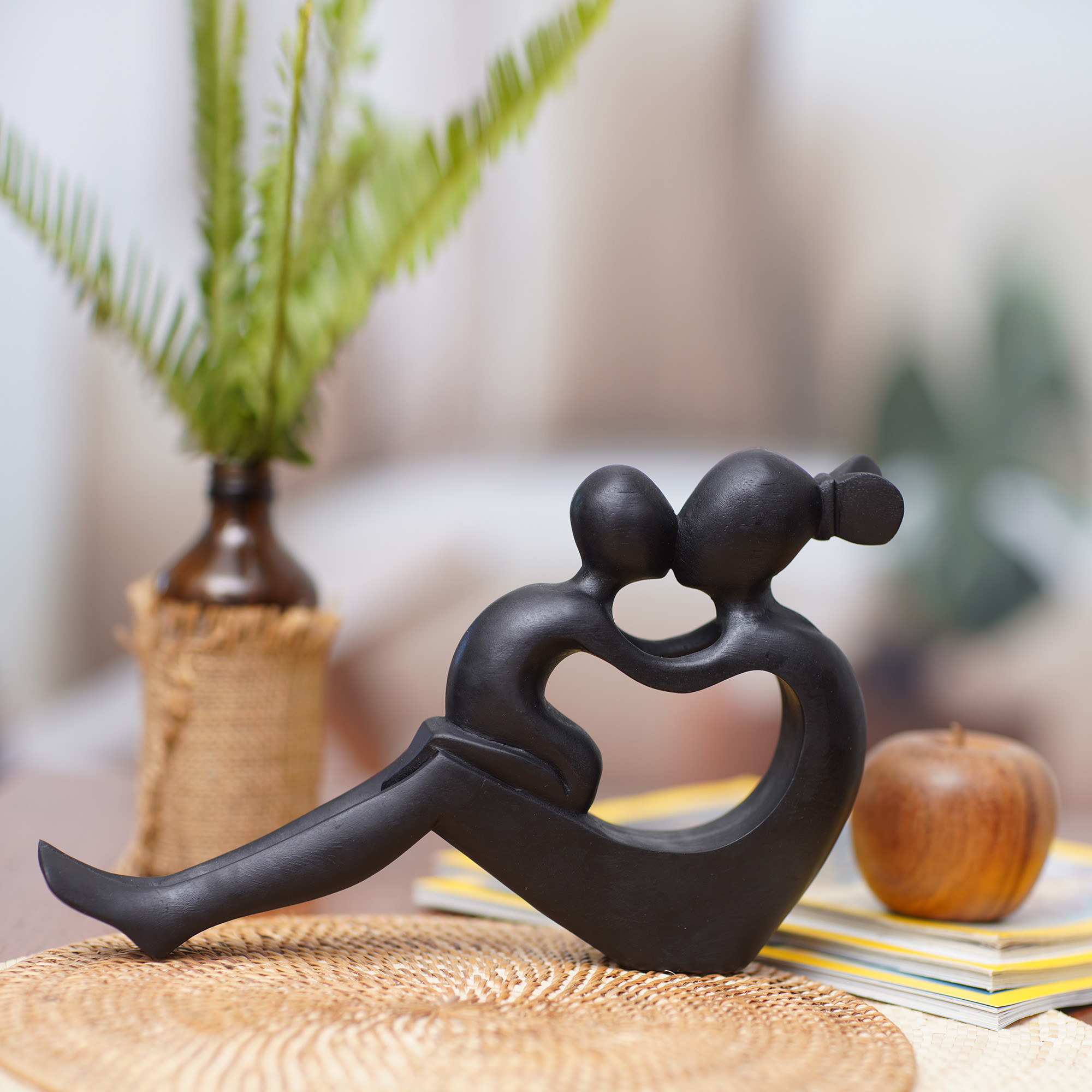 UNICEF Market | Hand Carved Mother and Child Sculpture - Endless Love