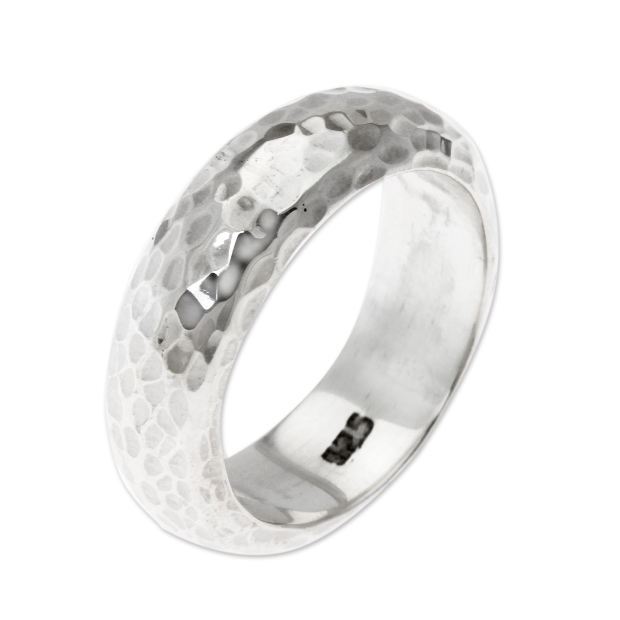 UNICEF Market | Fair Trade Silver Band Ring from Bali and Java ...