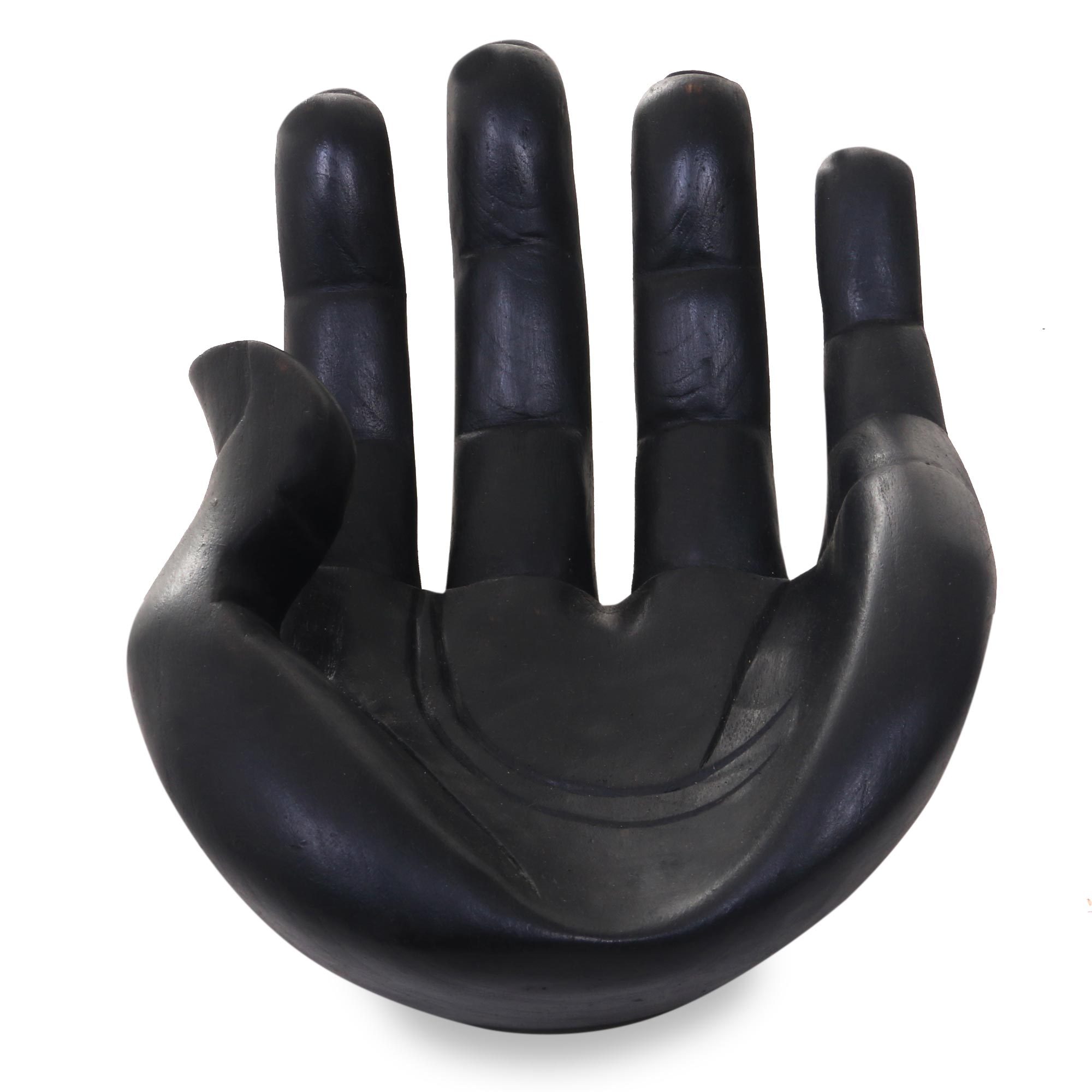 UNICEF Market | Handcarved Wood Signed Hand Sculpture Catchall ...