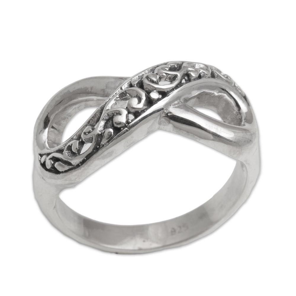 UNICEF Market | Hand Crafted Sterling Silver Infinity Symbol Ring from ...