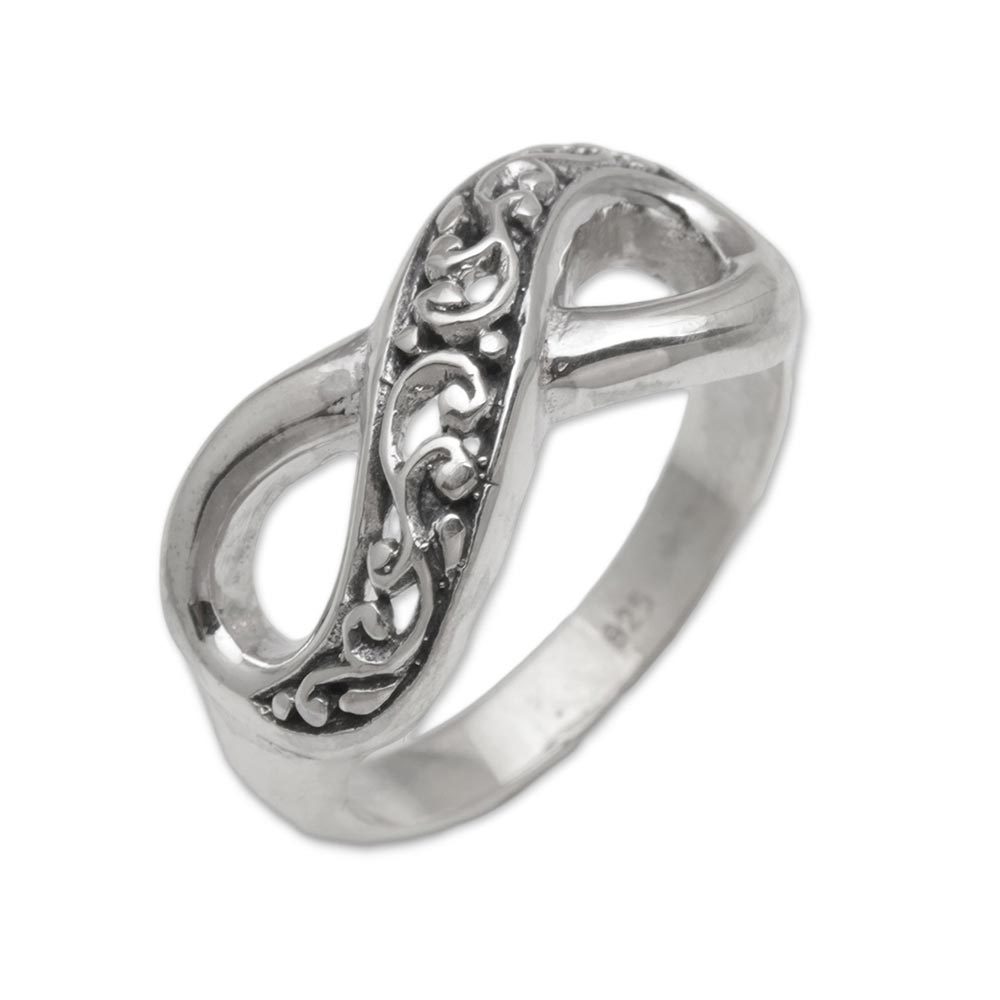 UNICEF Market | Hand Crafted Sterling Silver Infinity Symbol Ring from ...