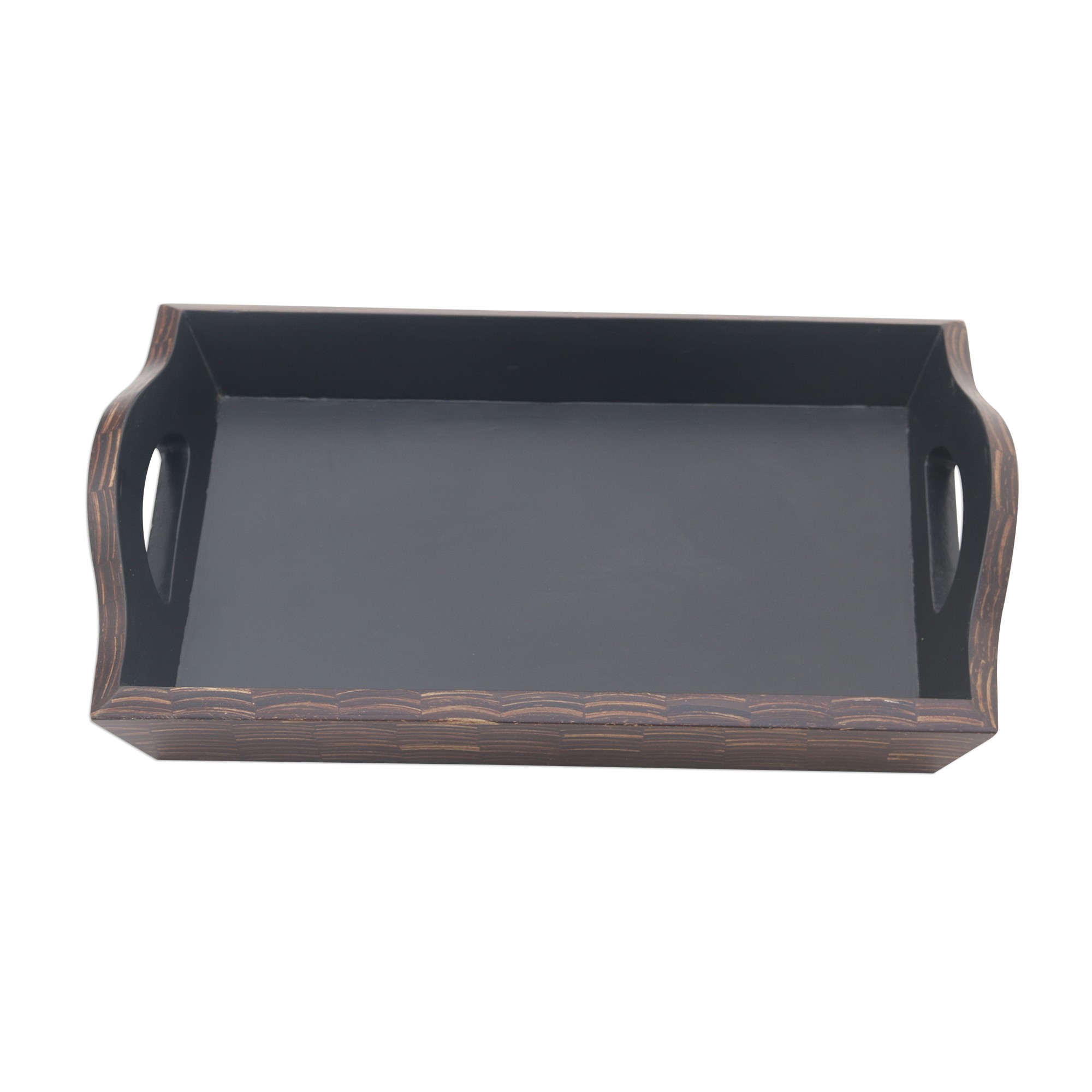 UNICEF Market | Handcrafted Coconut Shell and Wood Tray from Indonesia ...
