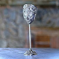 Javanese Princess Chandra Kirana Iron Mask Sculpture - Chandra Kirana ...