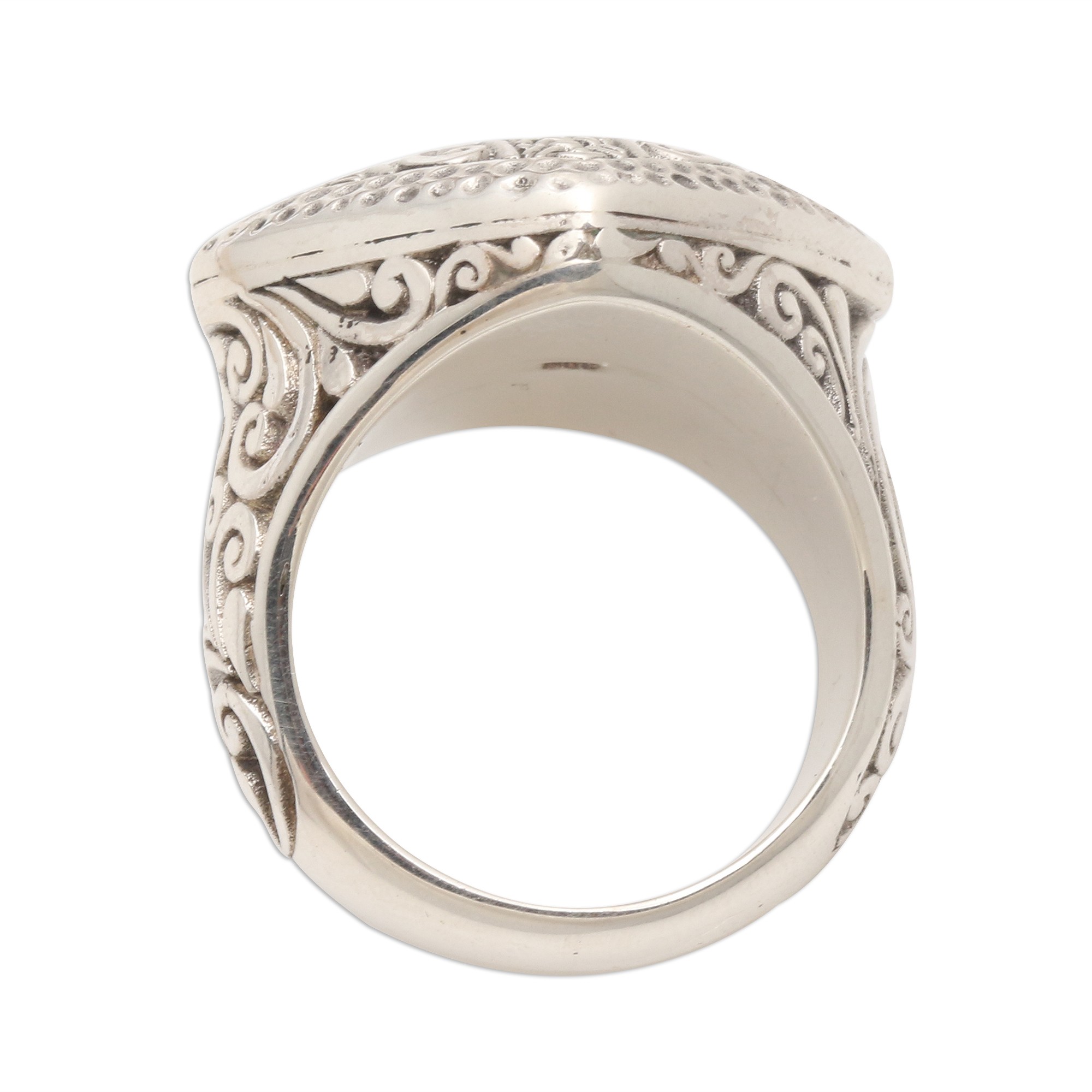 Unisex Sterling Silver Ring from Java - Java Tradition | NOVICA
