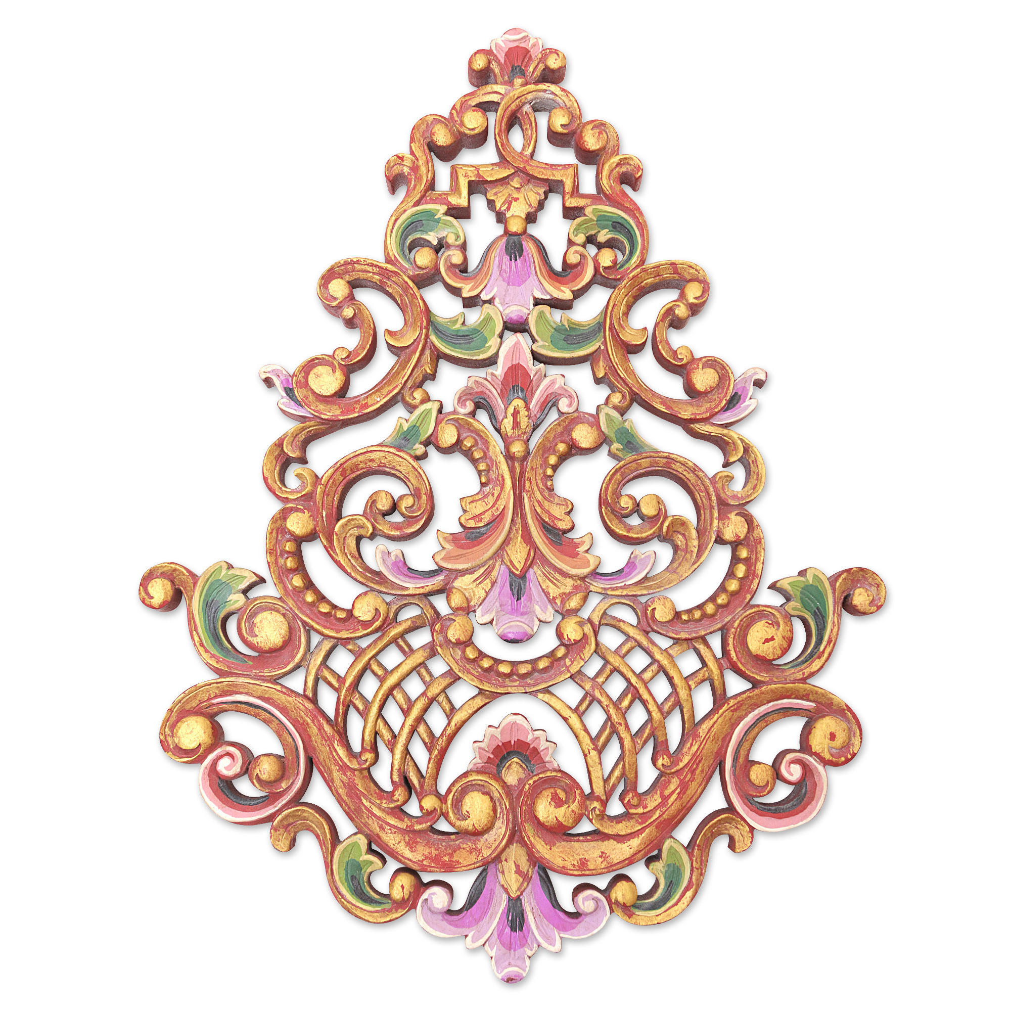 Artisan Carved Suar Wood Wall Relief Panel from Bali - Aesthetic ...