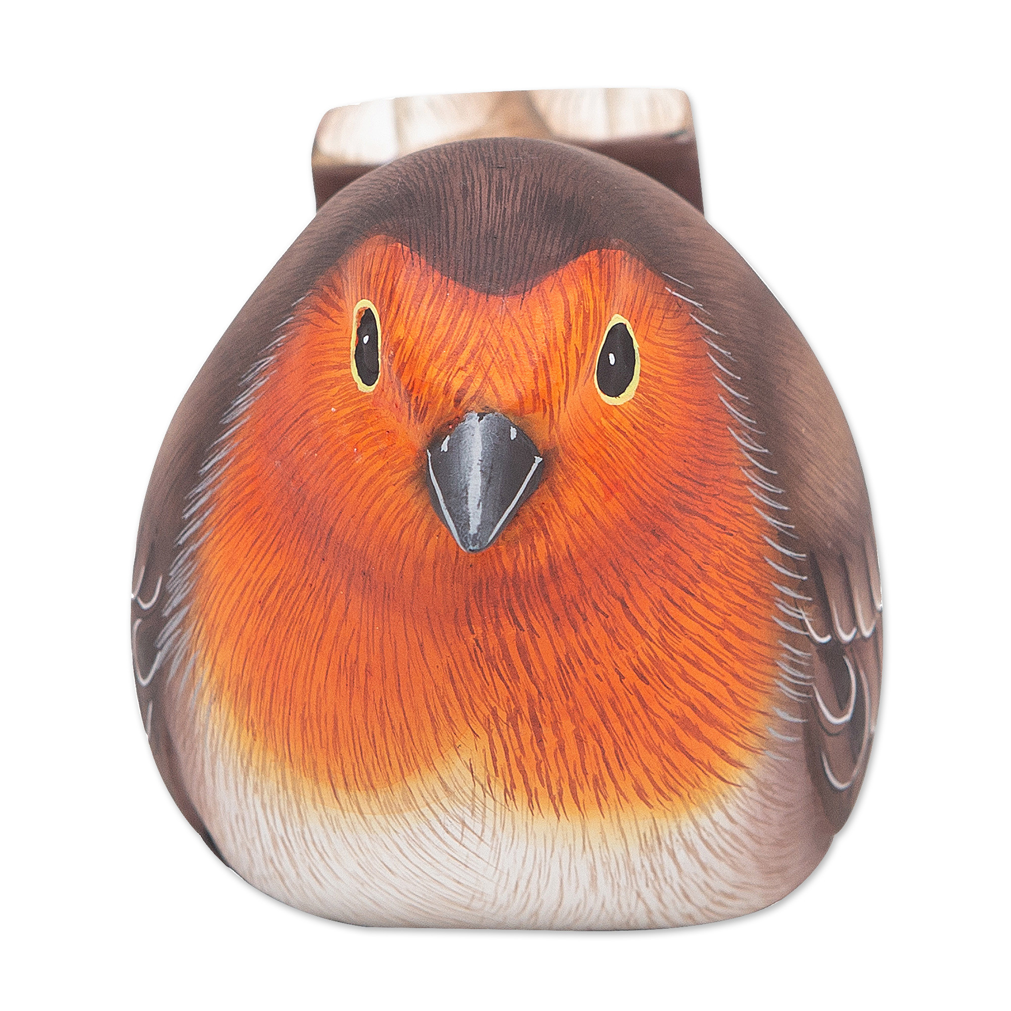 Wood Bird Cell Phone Stand Carved and Painted by Hand - Robin's Call ...