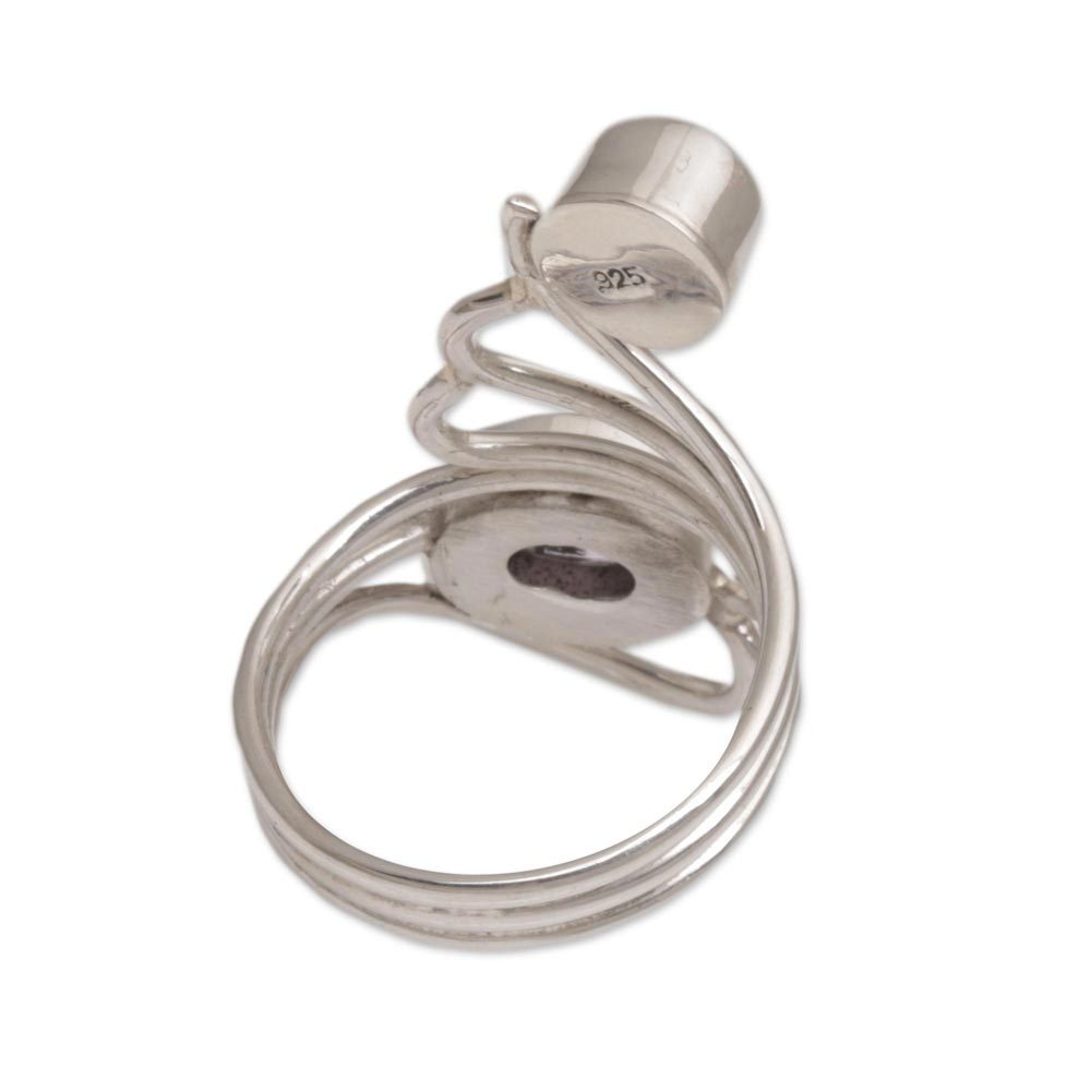 UNICEF Market | Sterling Silver Bali and Java Amethyst and Pearl Ring ...