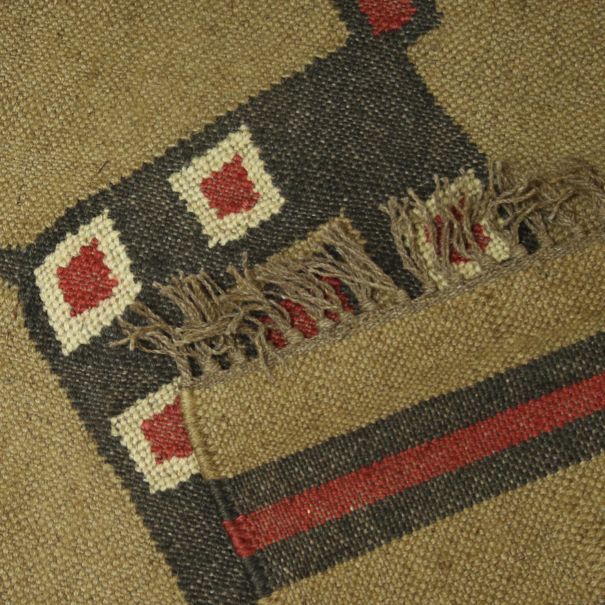 UNICEF Market | Handwoven Traditional Jute Dhurrie Rug Runner (2.5 x 8. ...