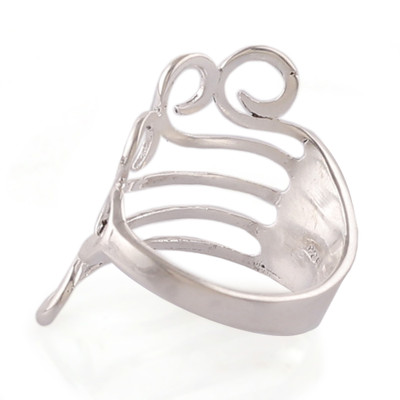 Polished Wind-Themed Sterling Silver Band Ring from India - Winds from ...