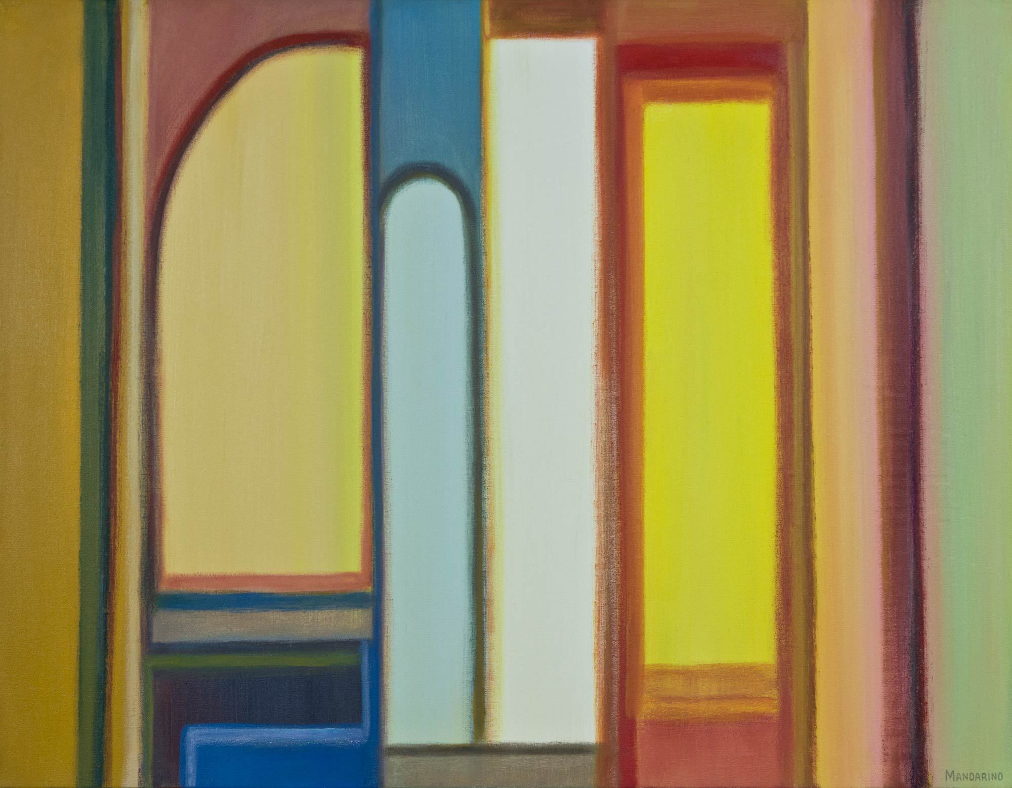 UNICEF Market | Original Brazilian Cubist Painting in Multicolors ...