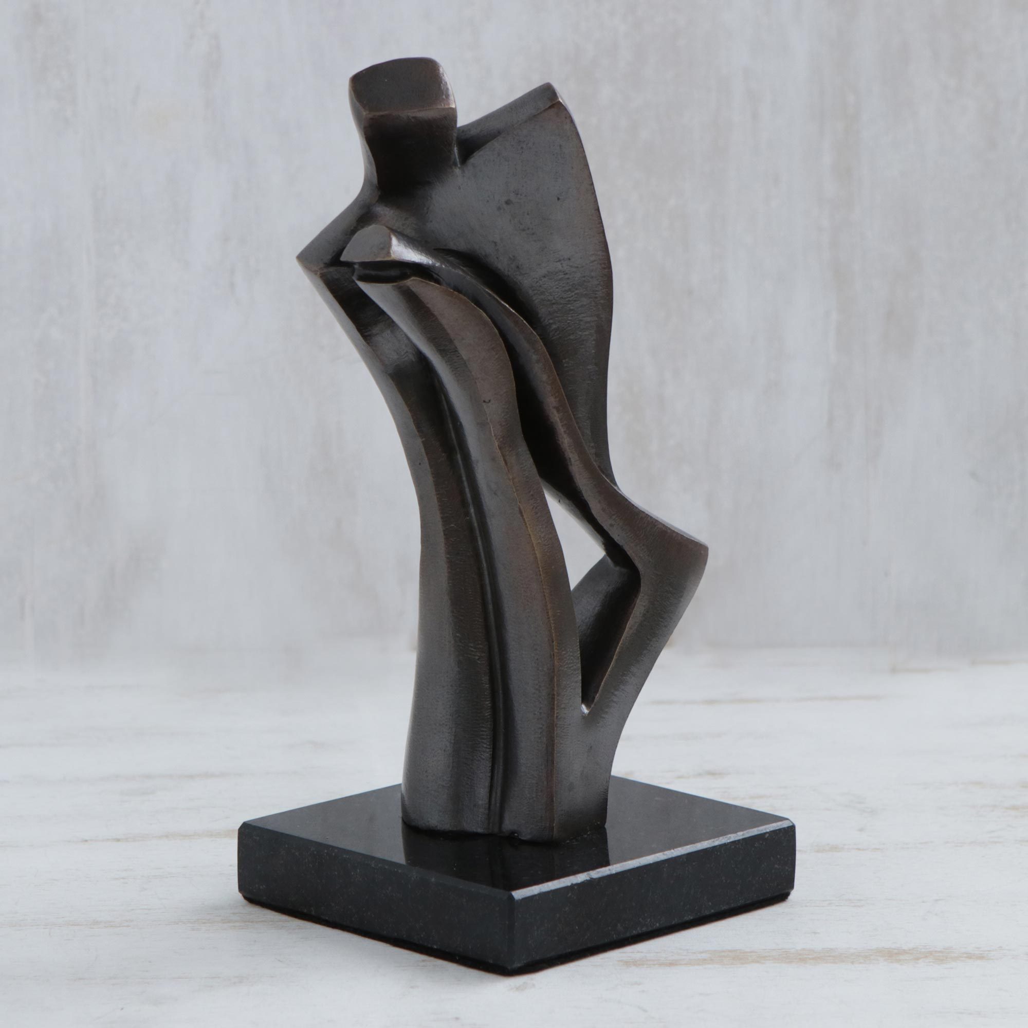 Couple in Love Signed Original Bronze Fine Art Sculpture - Illusion ...