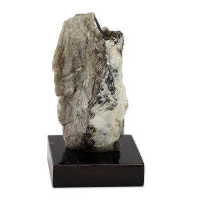 Mica and Pine Wood Sculpture Crafted in Brazil - Thoughts from the ...