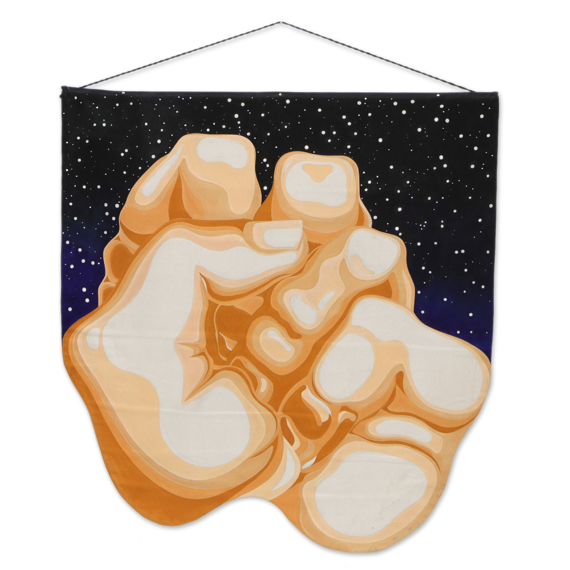 UNICEF Market | World Peace Project Brazilian Acrylic Painting on Canvas - Impermanence ...