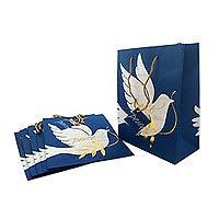 UNICEF Market | UNICEF Peace Themed Holiday Gift Bags (Set of 6) - Dove ...