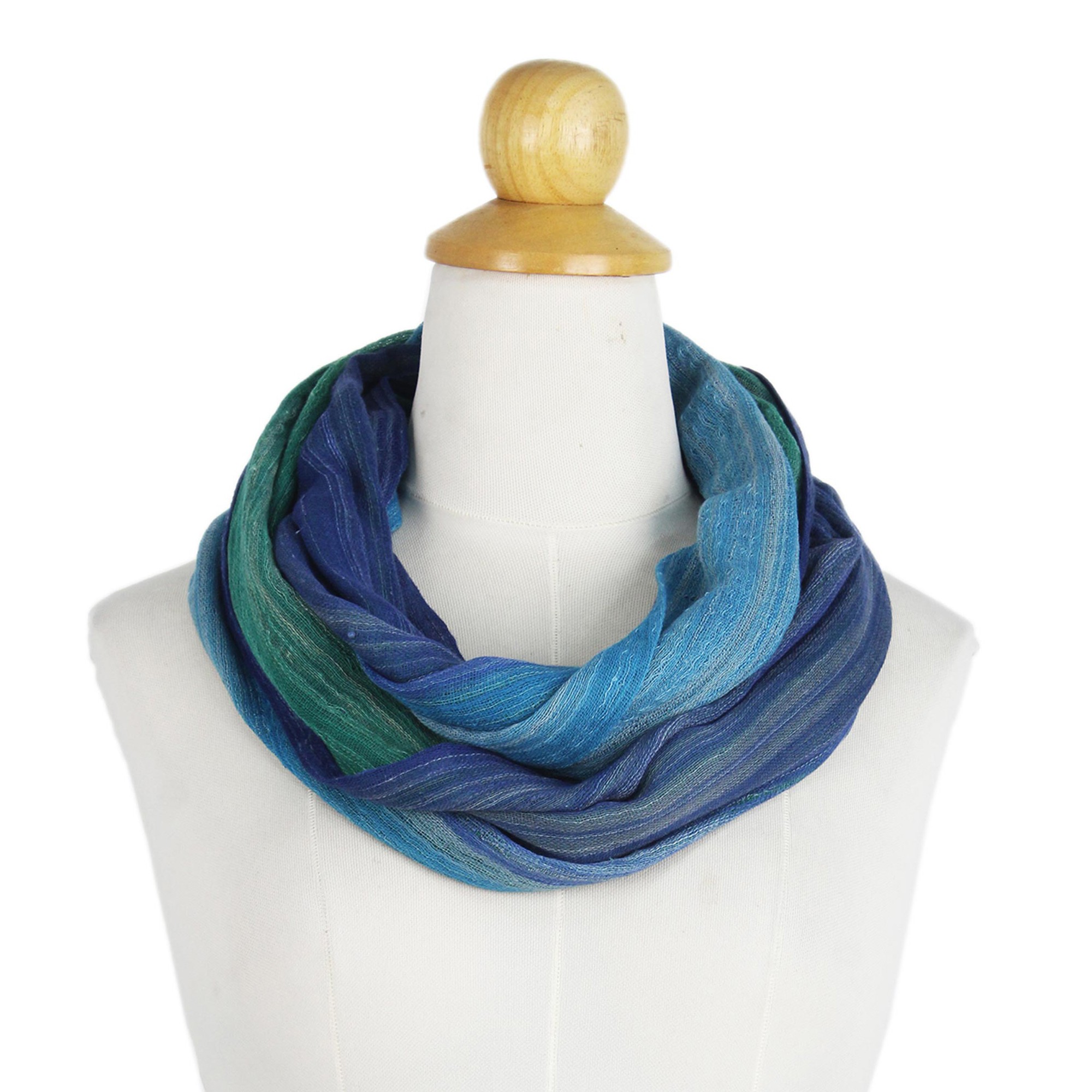 UNICEF Market | Artisan Crafted 100% Cotton Infinity Scarf from ...
