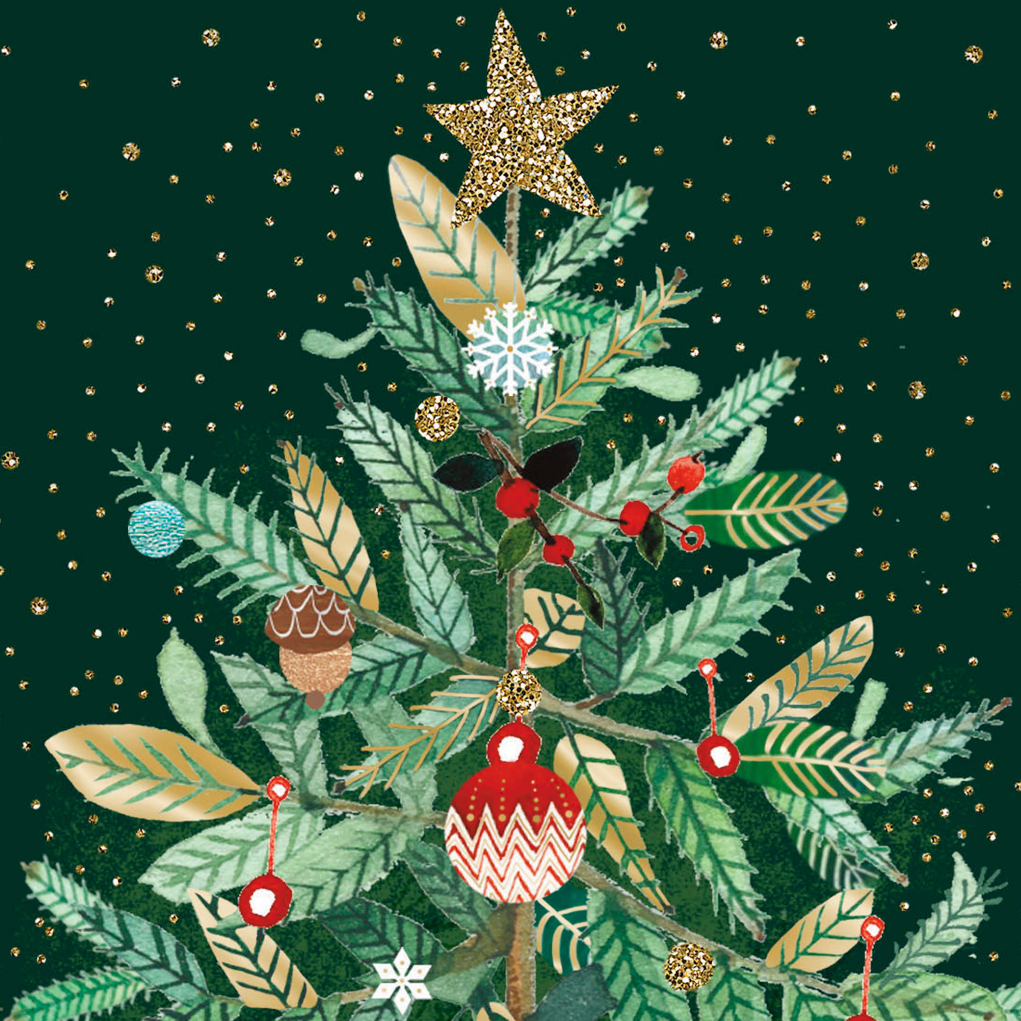 UNICEF Market | UNICEF Holiday Cards (set of 12) - Festive Tree
