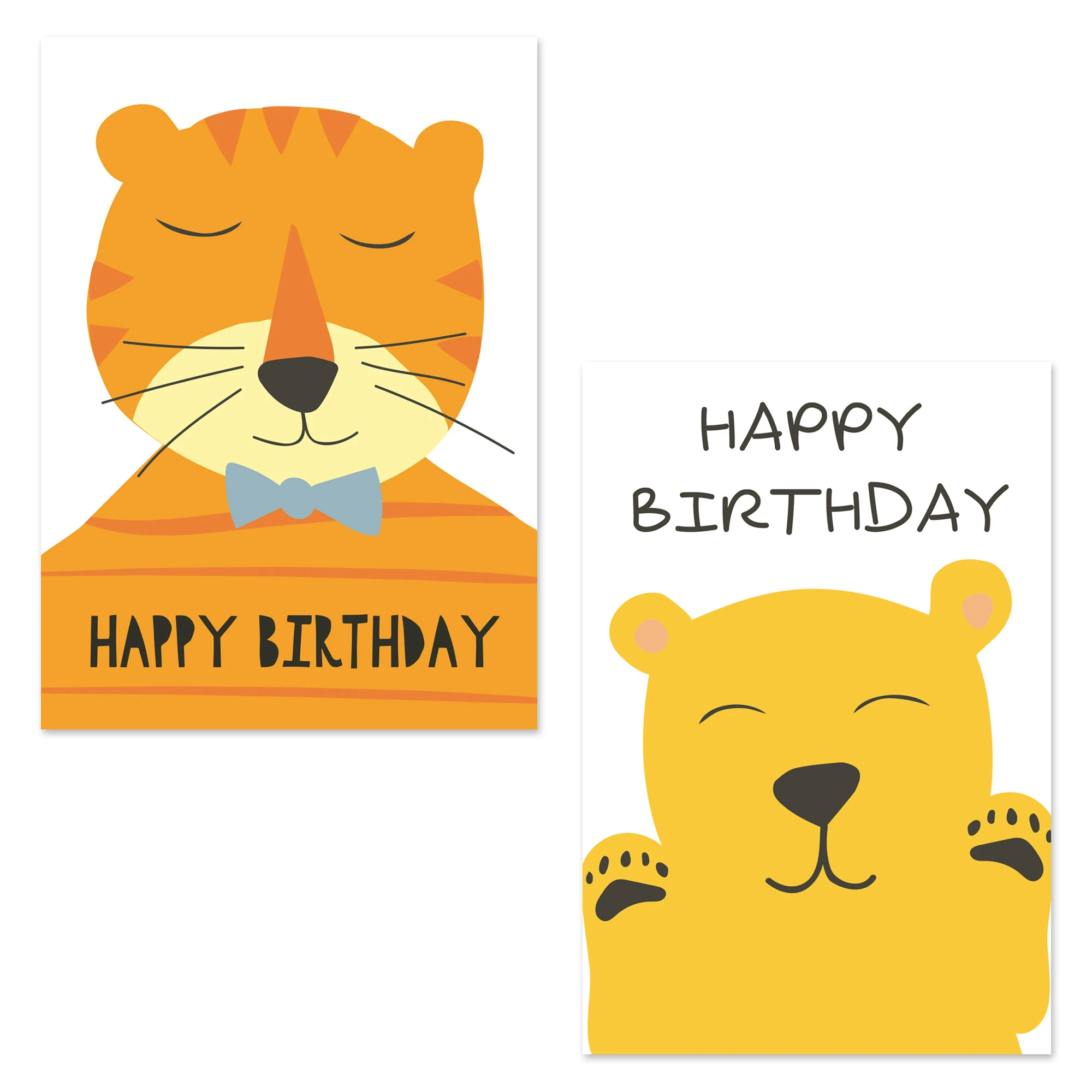 UNICEF Market | UNICEF Everyday Cards (set of 12) - Serene Animals