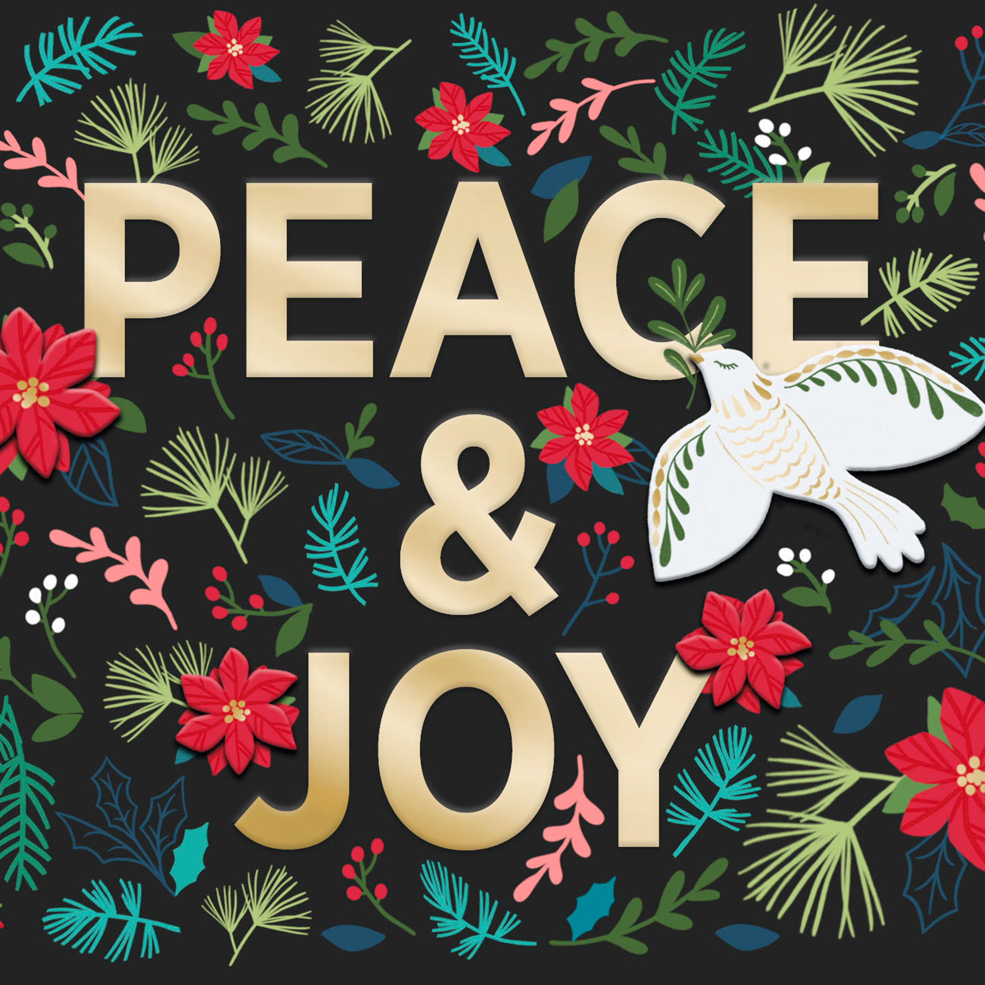 UNICEF Market | Dove of Peace and Joy Holiday Greeting Cards (Set of 12) - The Dove’s Wish
