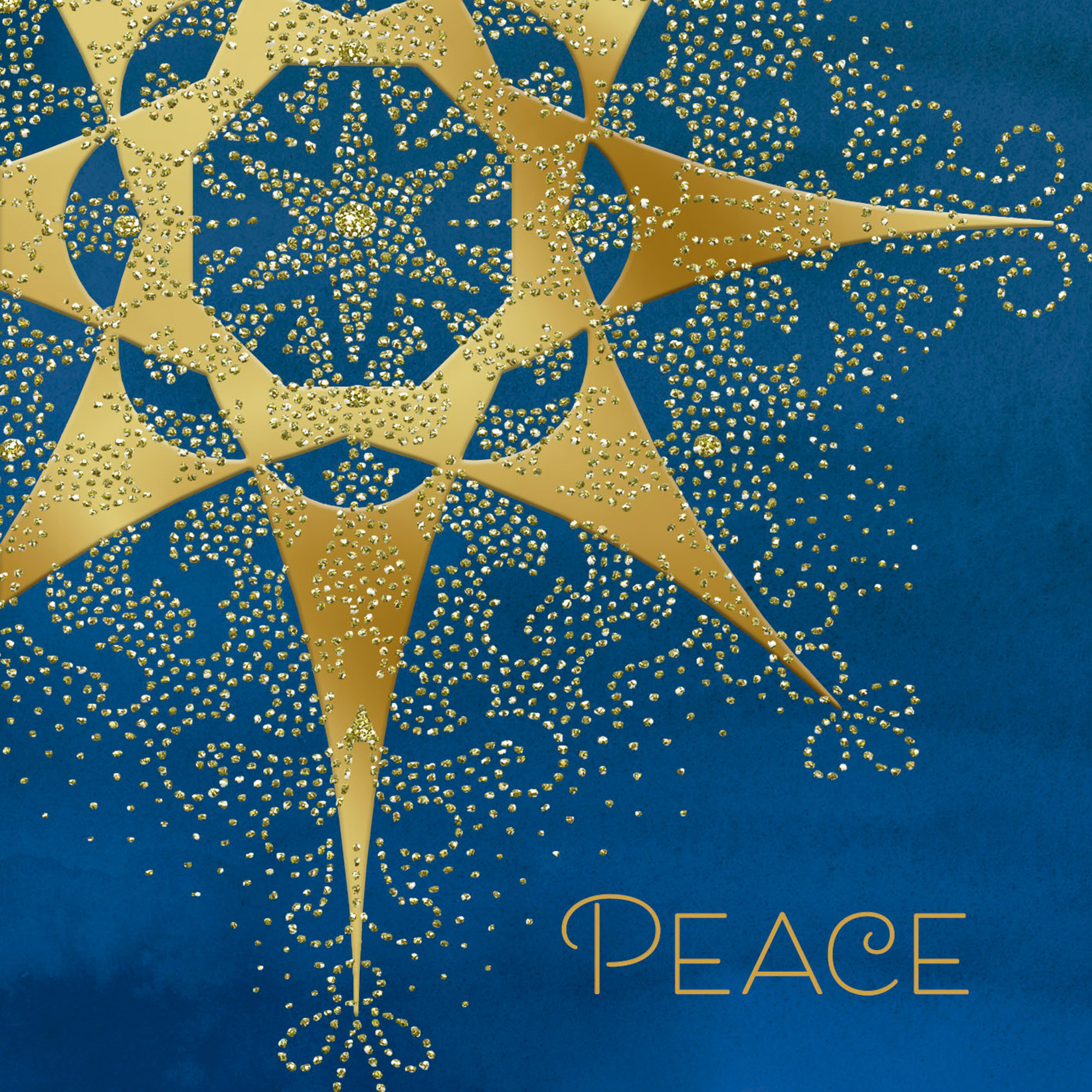 UNICEF Market | Shining Star of Peace Holiday Greeting Cards (Set of 20 ...