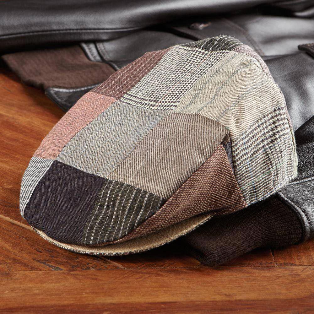 UNICEF Market | Irish Linen Patchwork Cap - Ireland's Own