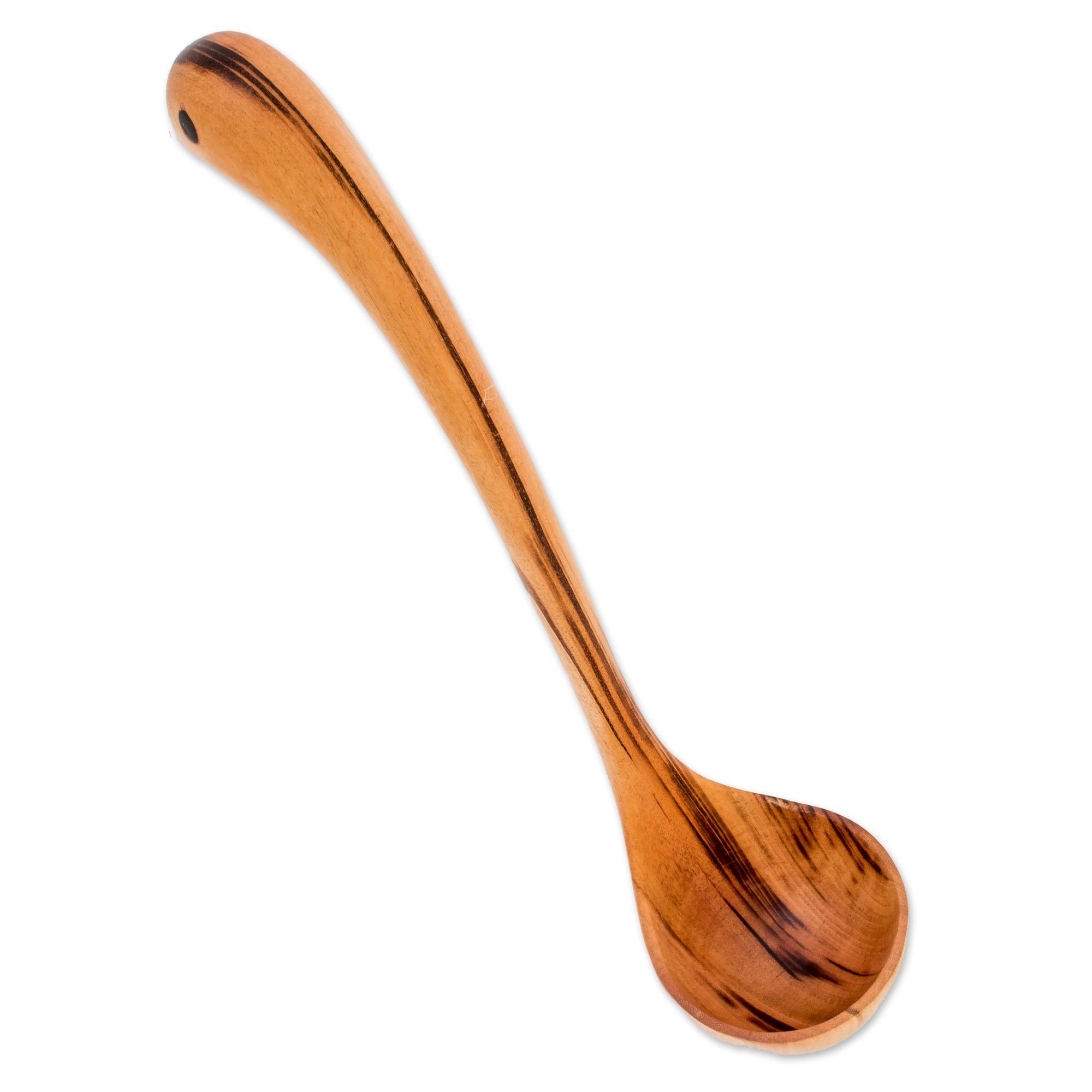Handmade Wood Ladle Spoon - Peten Duck | NOVICA