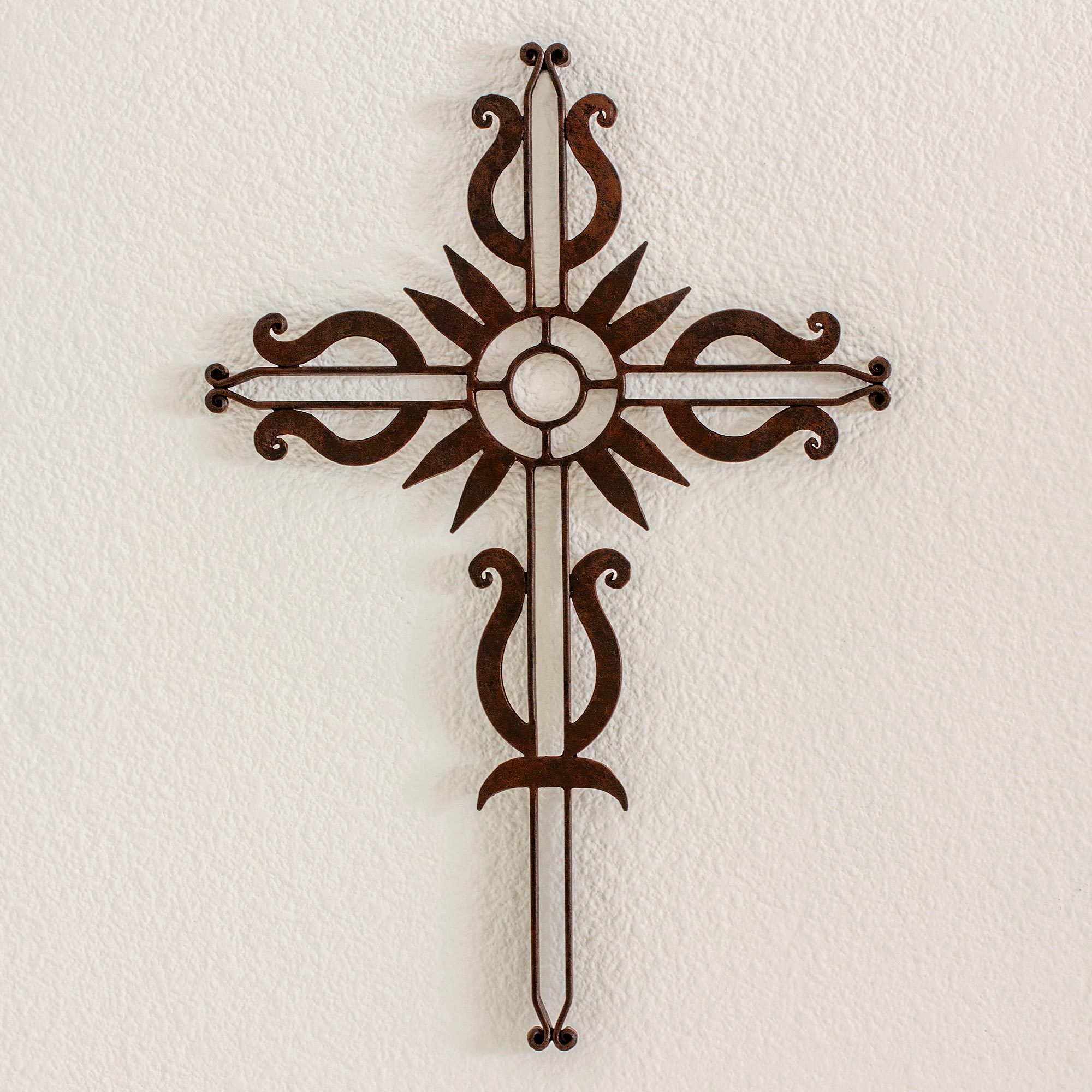 Decorative Scroll Cross