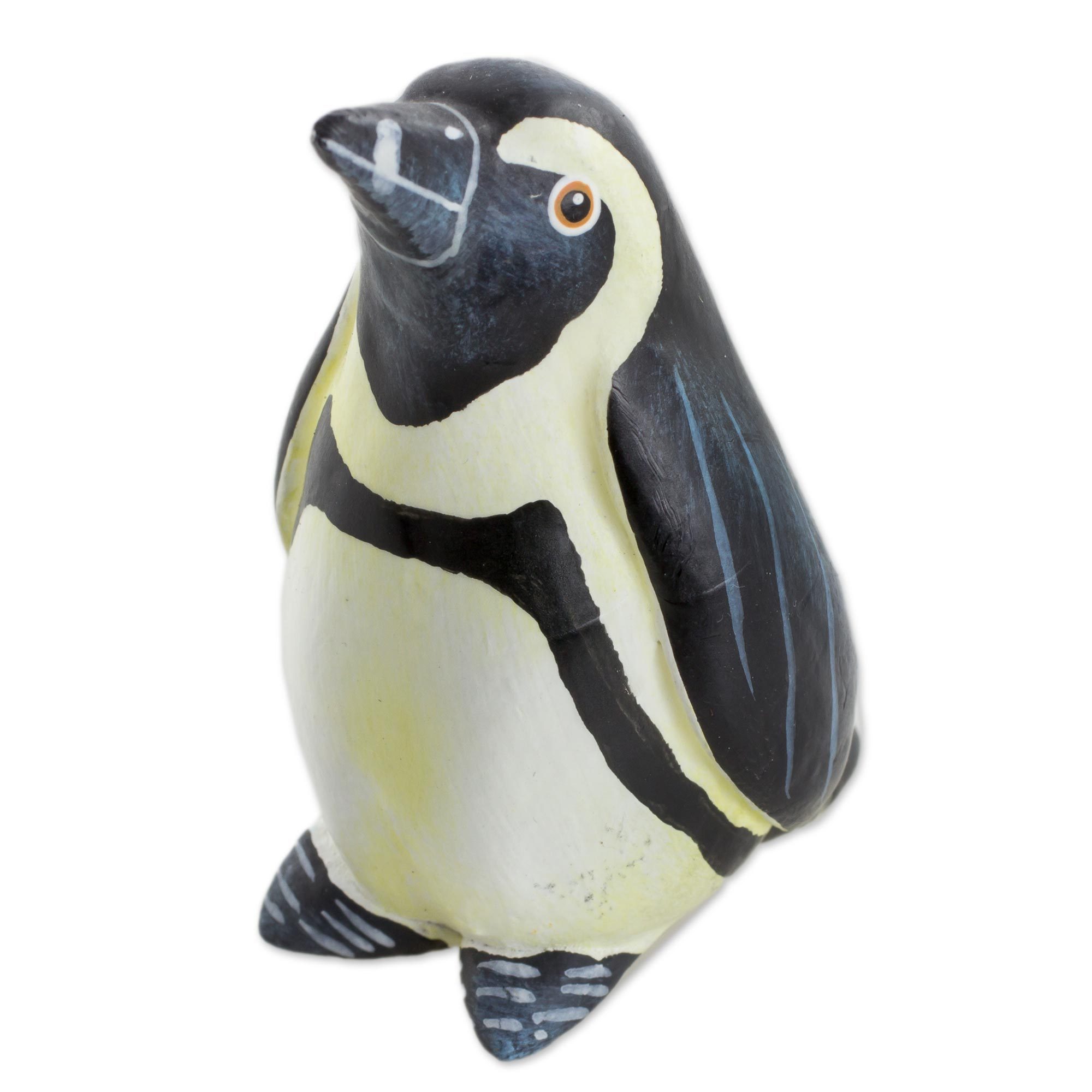 Hand Sculpted and Painted Ceramic African Penguin Figurine - African ...
