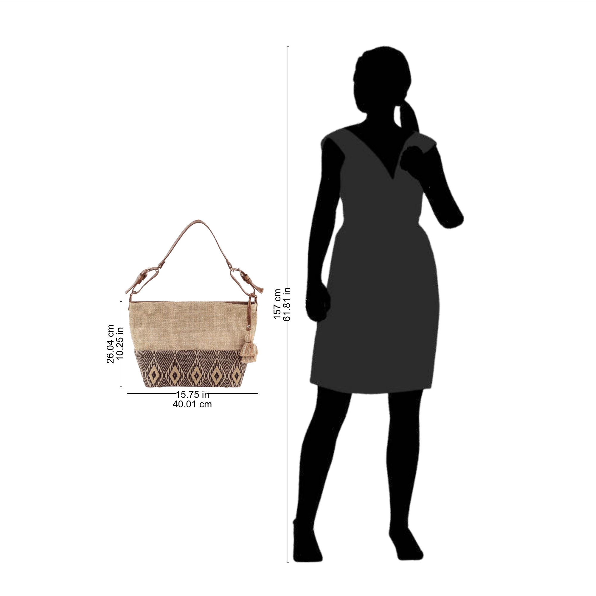 UNICEF Market | Leather-Accented All Cotton Maya Style Shoulder Bag ...