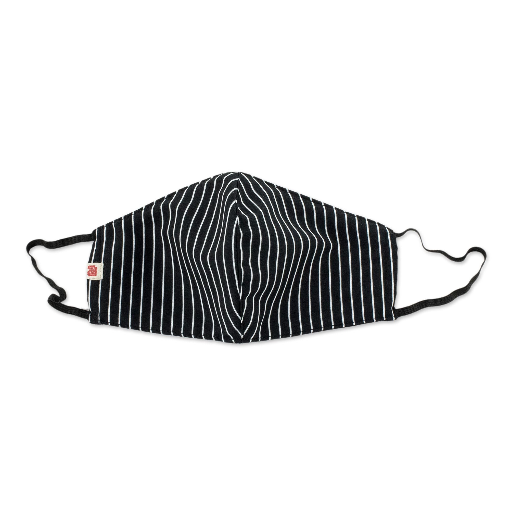 Red And Black Striped Face Mask at Angela Bates blog