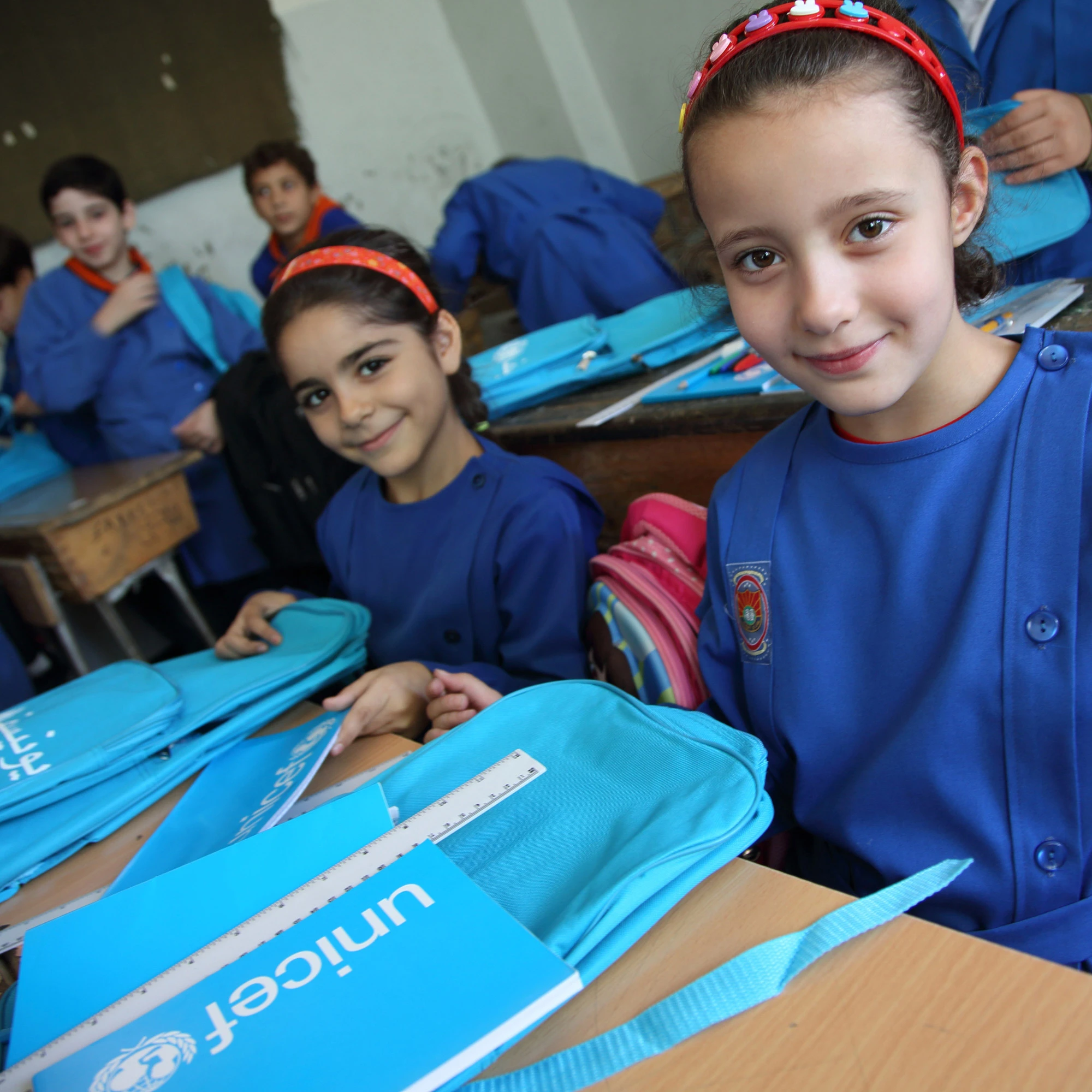 UNICEF Market | School backpacks for five children - Inspired Gifts