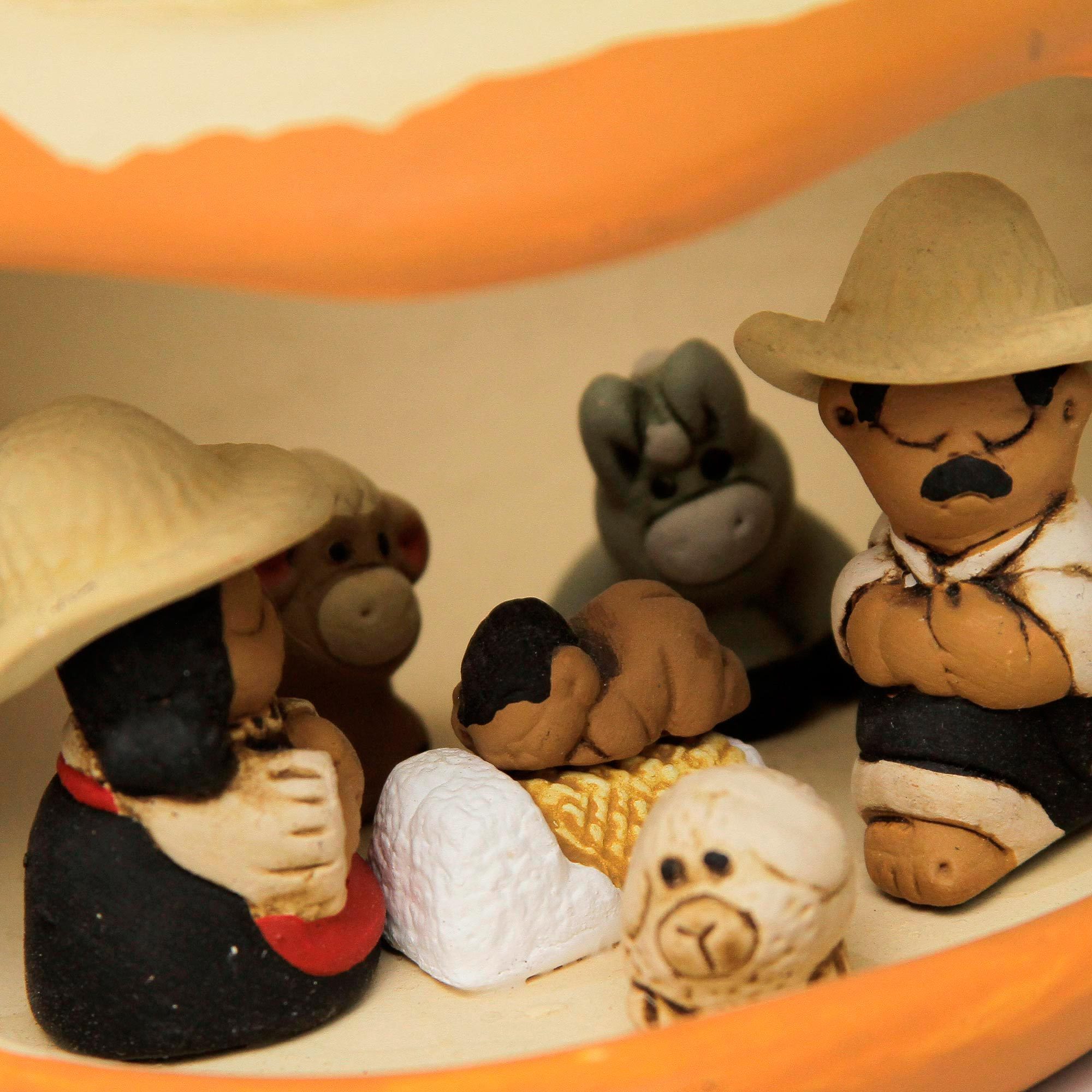 Artisan Crafted Peruvian Nativity Scene - Vessel Born | NOVICA