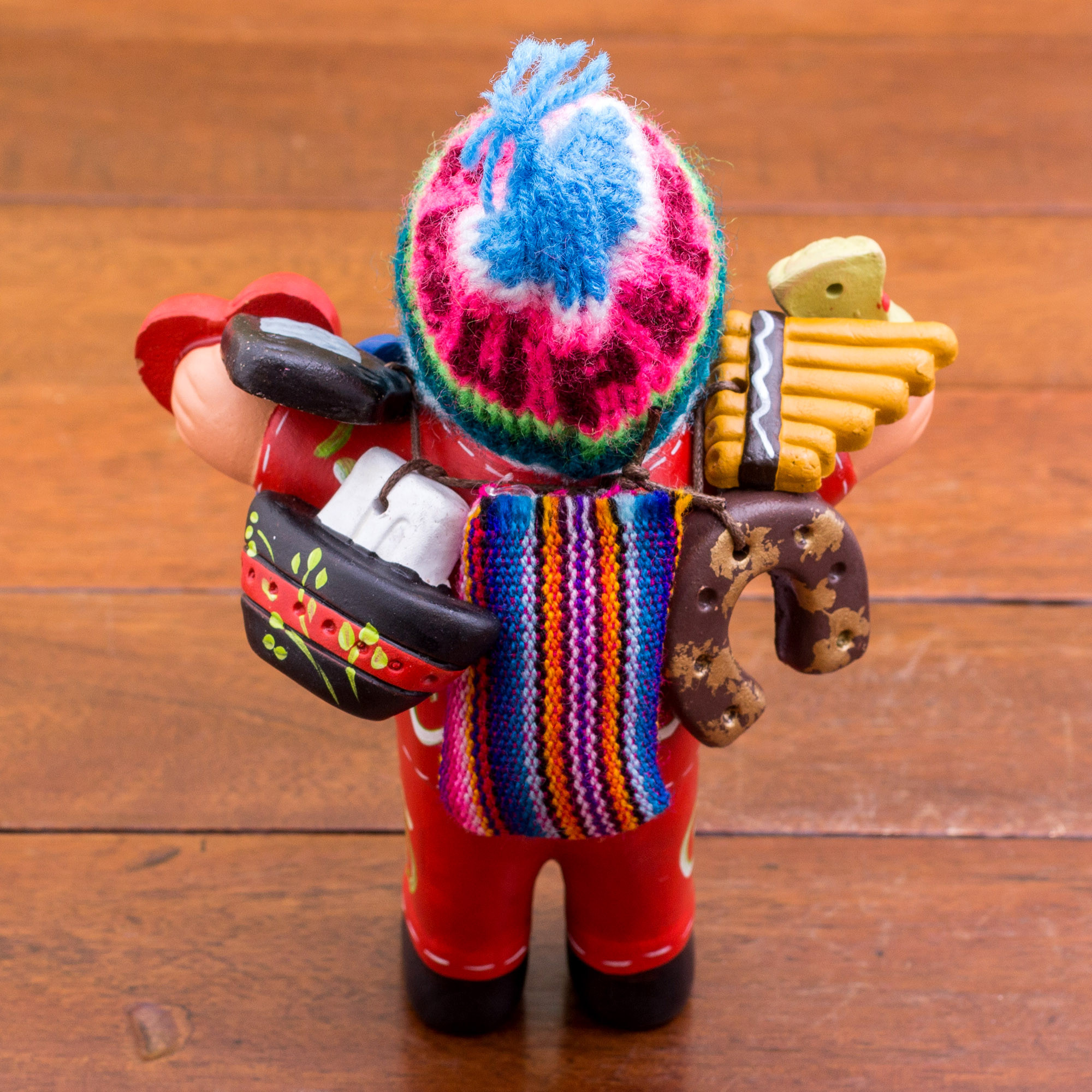 UNICEF Market | Ceramic Ekeko Sculpture with Wool Cap from Peru - Ekeko ...