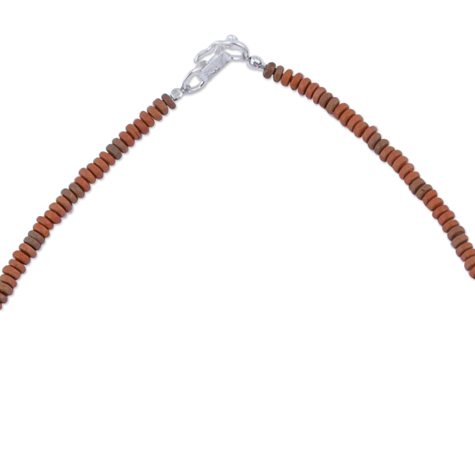 UNICEF Market | 925 Sterling Silver and Ceramic Inca Sun Necklace from ...