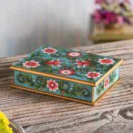 Postimpresionizmu Subtropick Zajtra Decorative Boxes Sestra Lampa V kaz