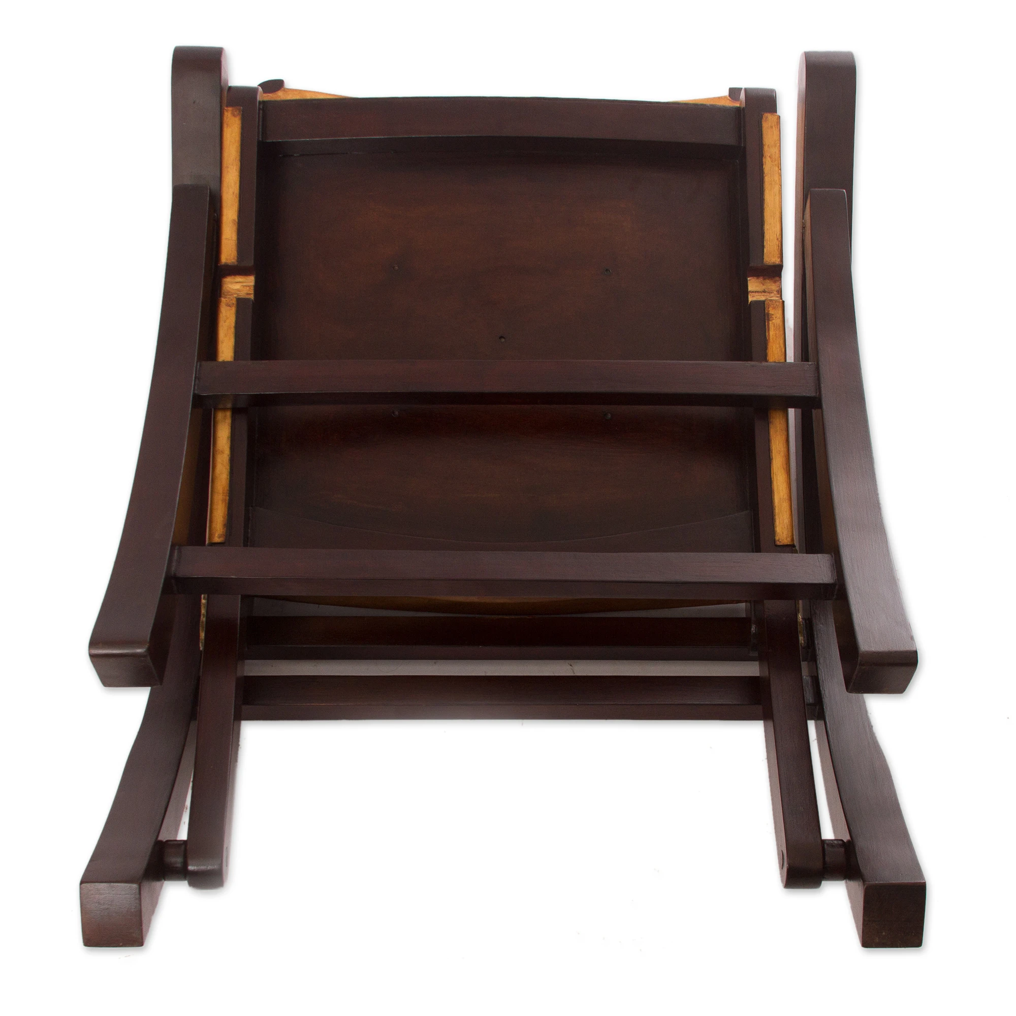 UNICEF Market | Hand-Tooled Leather and Mohena Wood Chair from Peru ...
