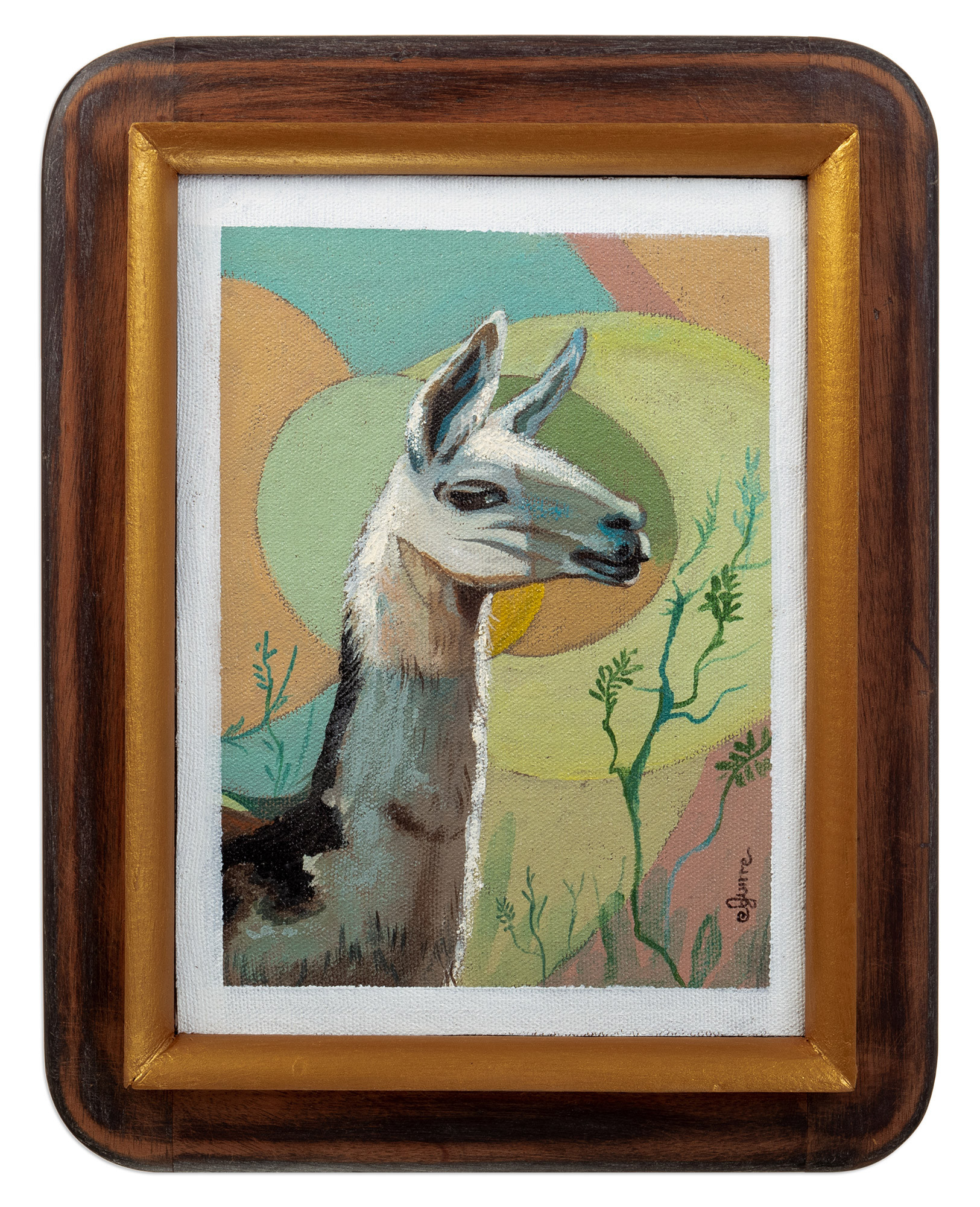 Alpaca Painting