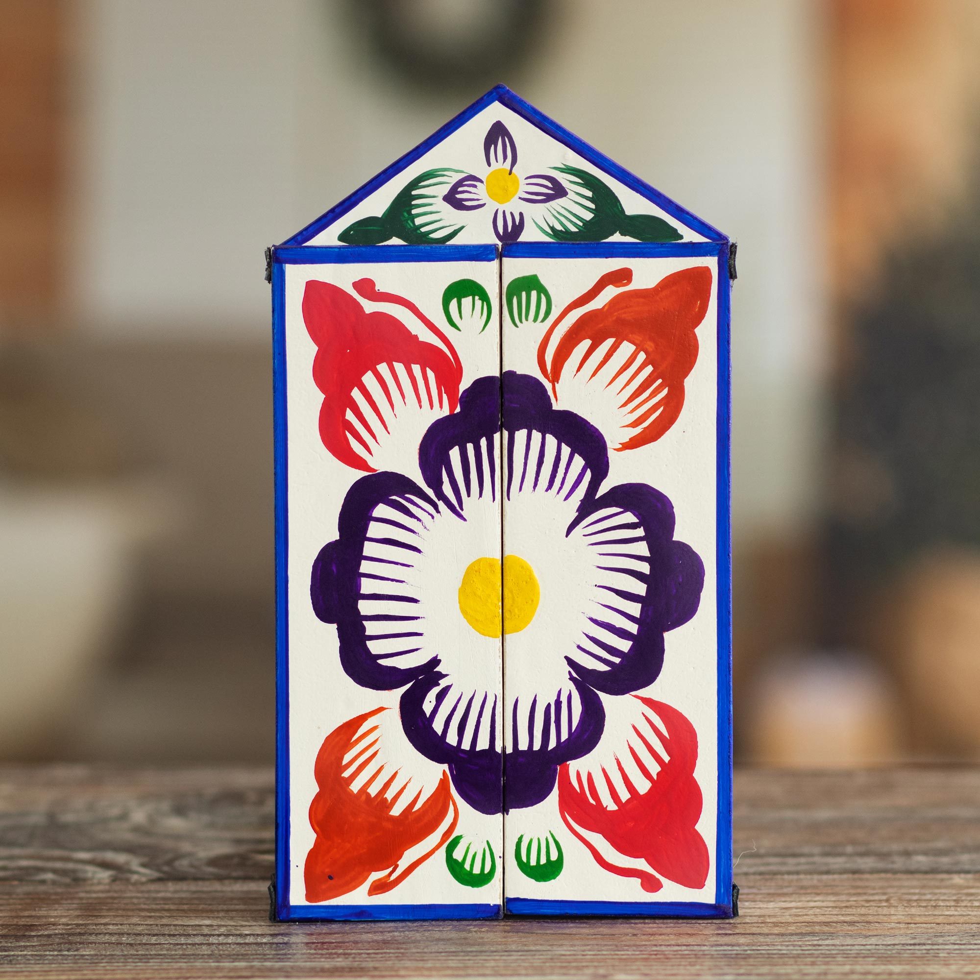 UNICEF Market | Folk Art Retablo Peruvian Nativity Scene - Chapel of ...