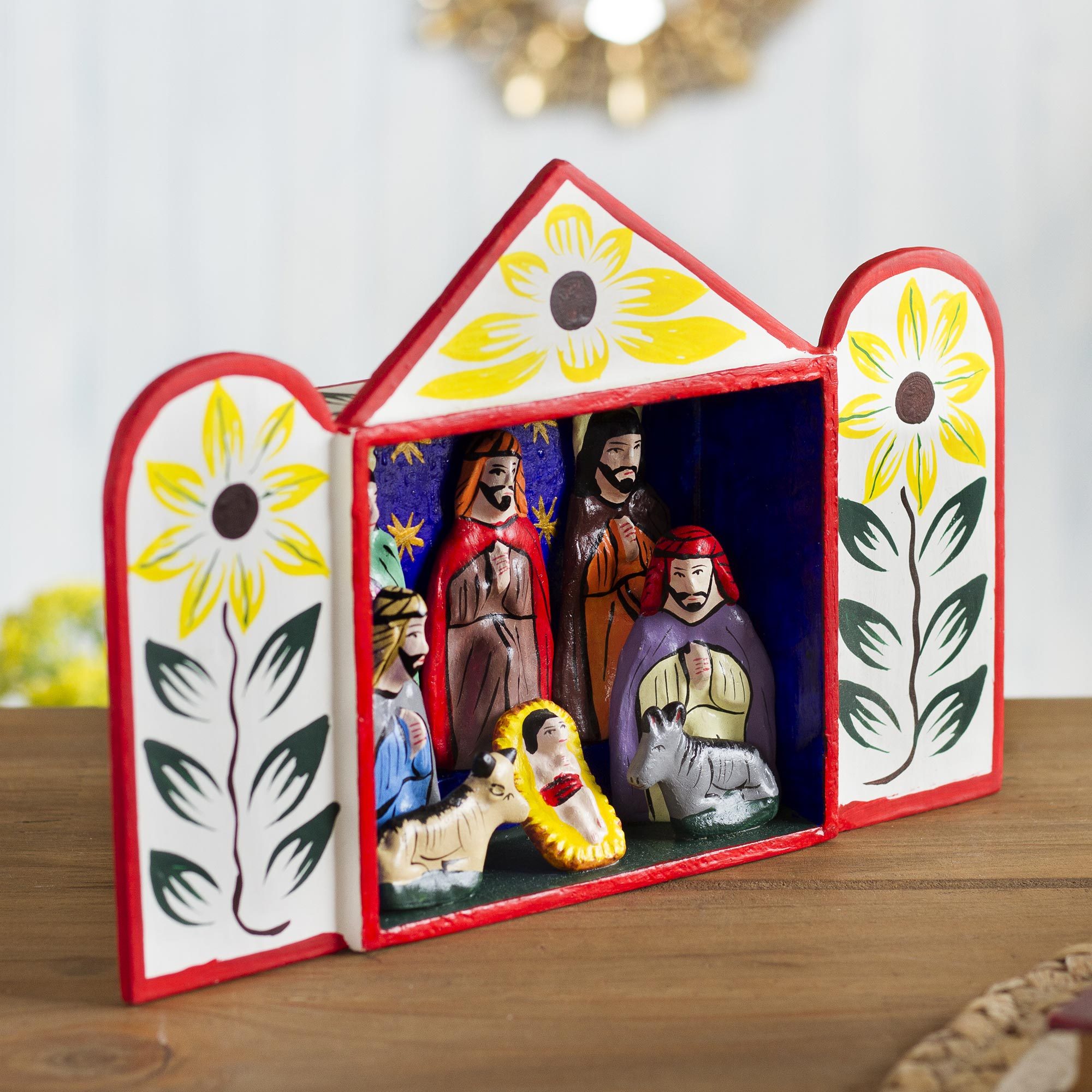 UNICEF Market | Hand Crafted Christmas Nativity Scene Sculpture ...