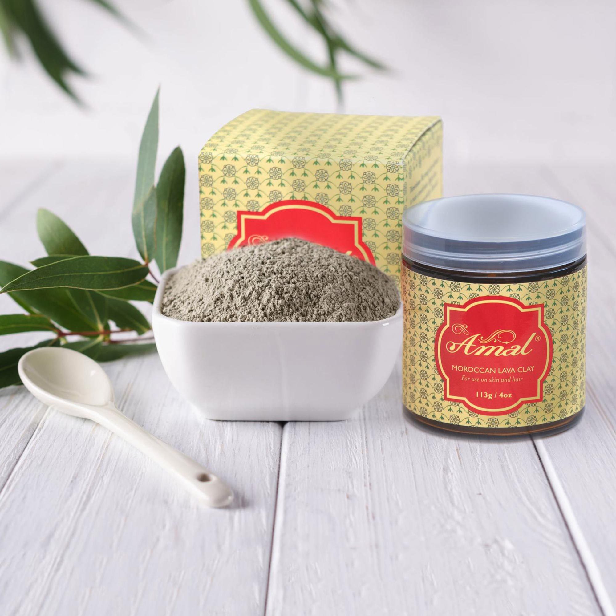 Amal Moroccan Lava Clay For Skin Cleansing - Moroccan Lava Clay | NOVICA