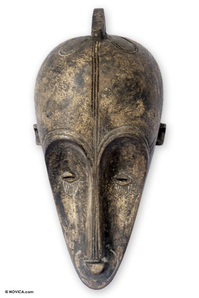 Gabonese wood mask - Fang Peacemaker | NOVICA
