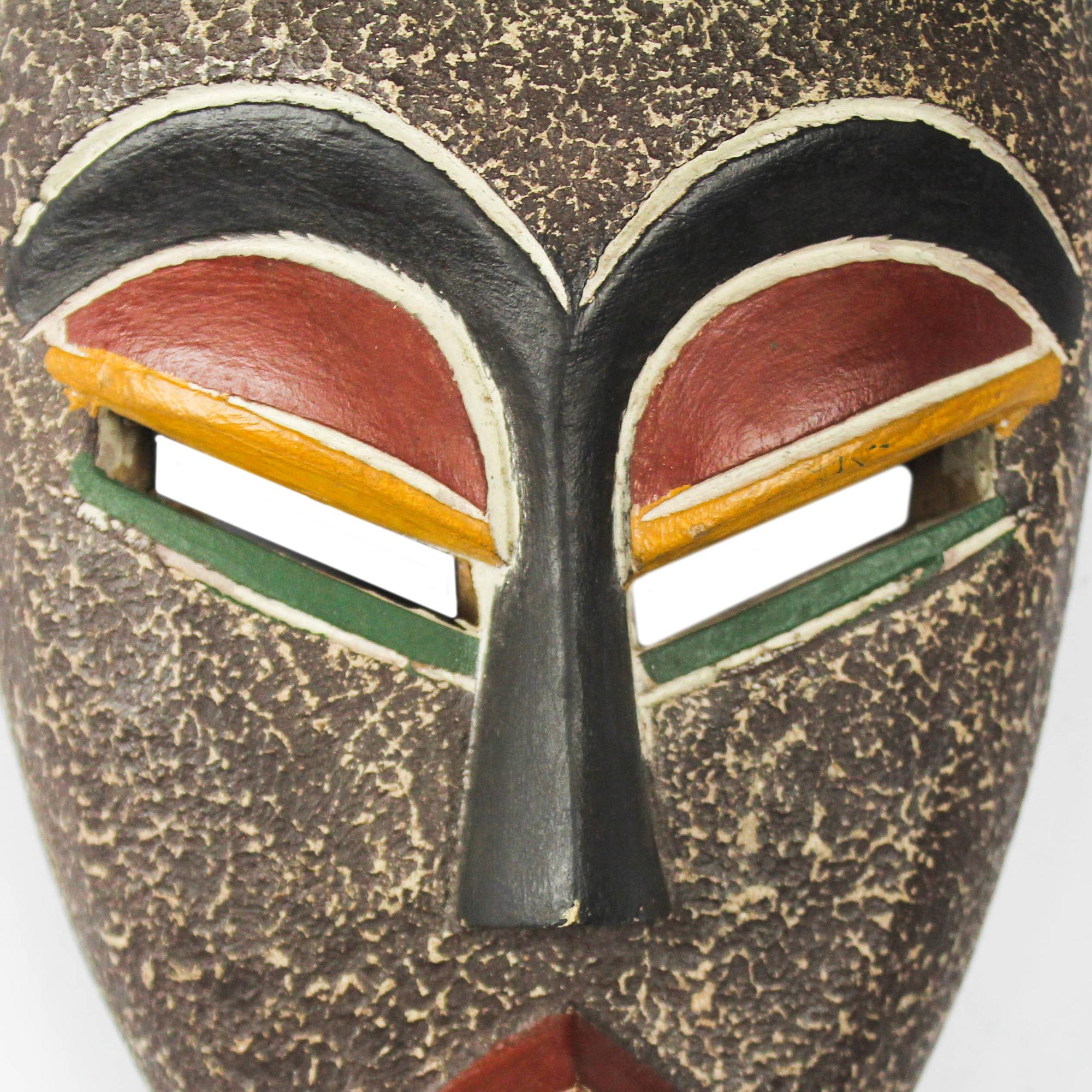 Ethiopian wood mask - Berber Man | NOVICA