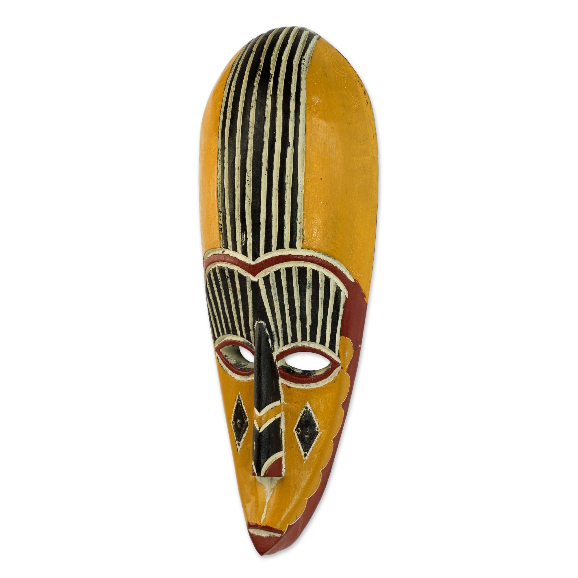 Unique Nigerian Mask - Boys to Men | NOVICA