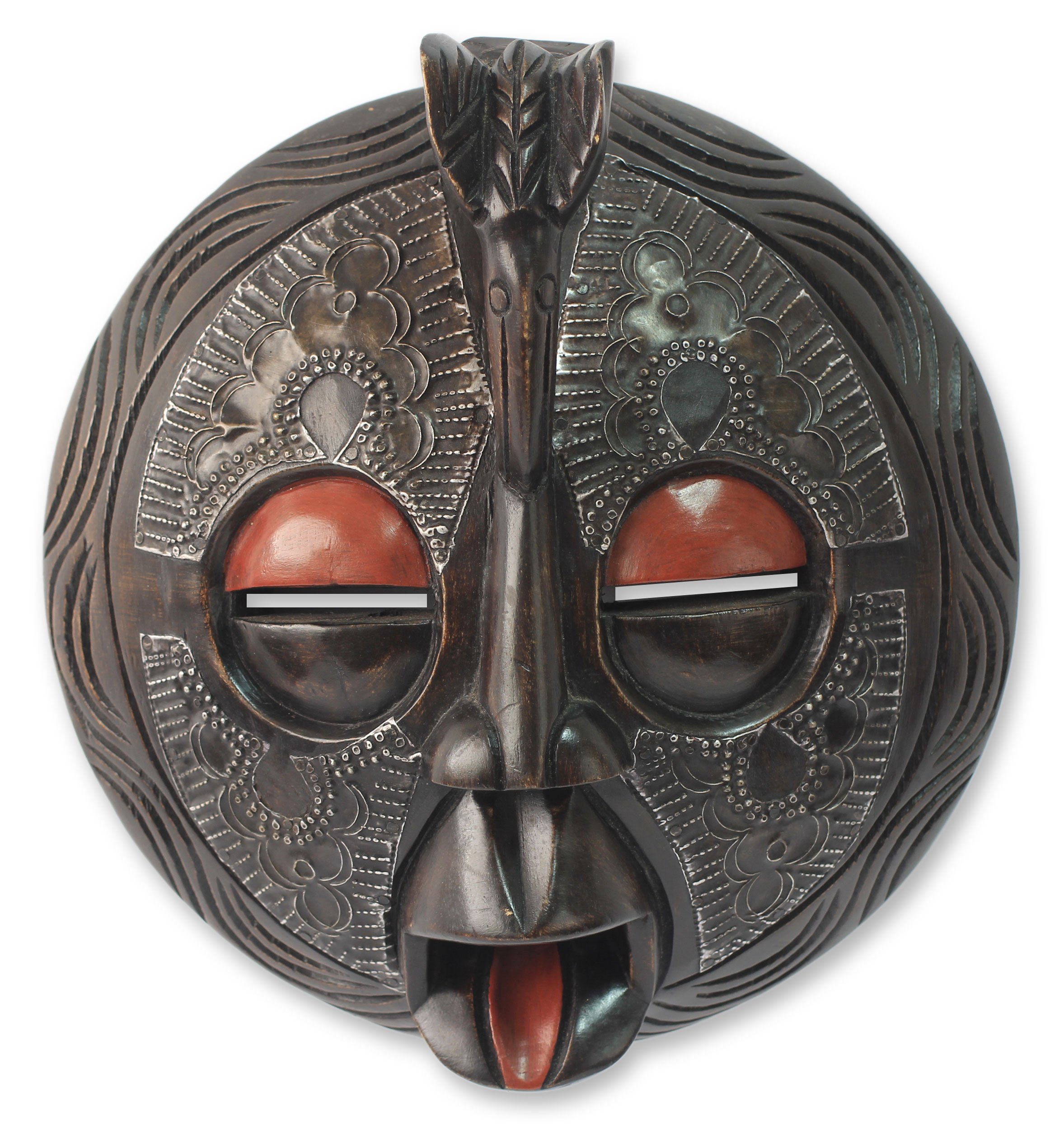 African wood mask - Sankofa | NOVICA African wood mask - Sankofa | NOVICA