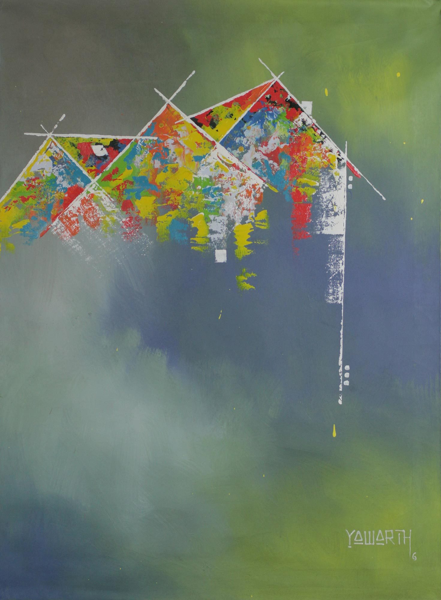 UNICEF Market | Signed Original Acrylic Painting of West African ...