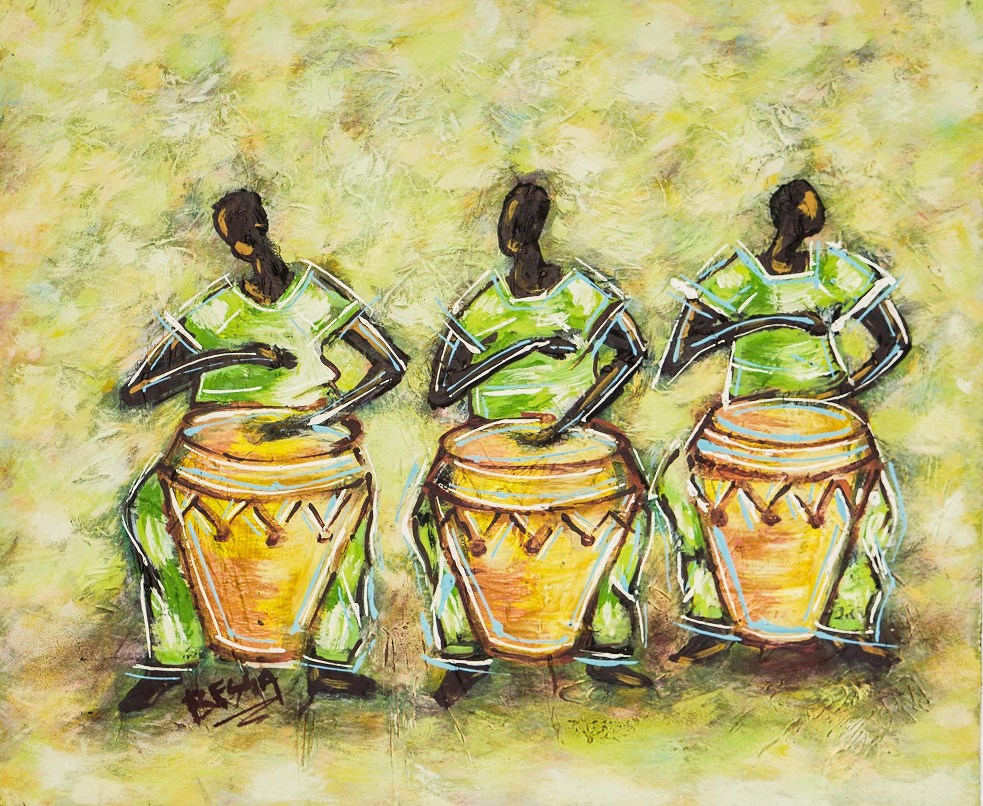 African Drumming Art