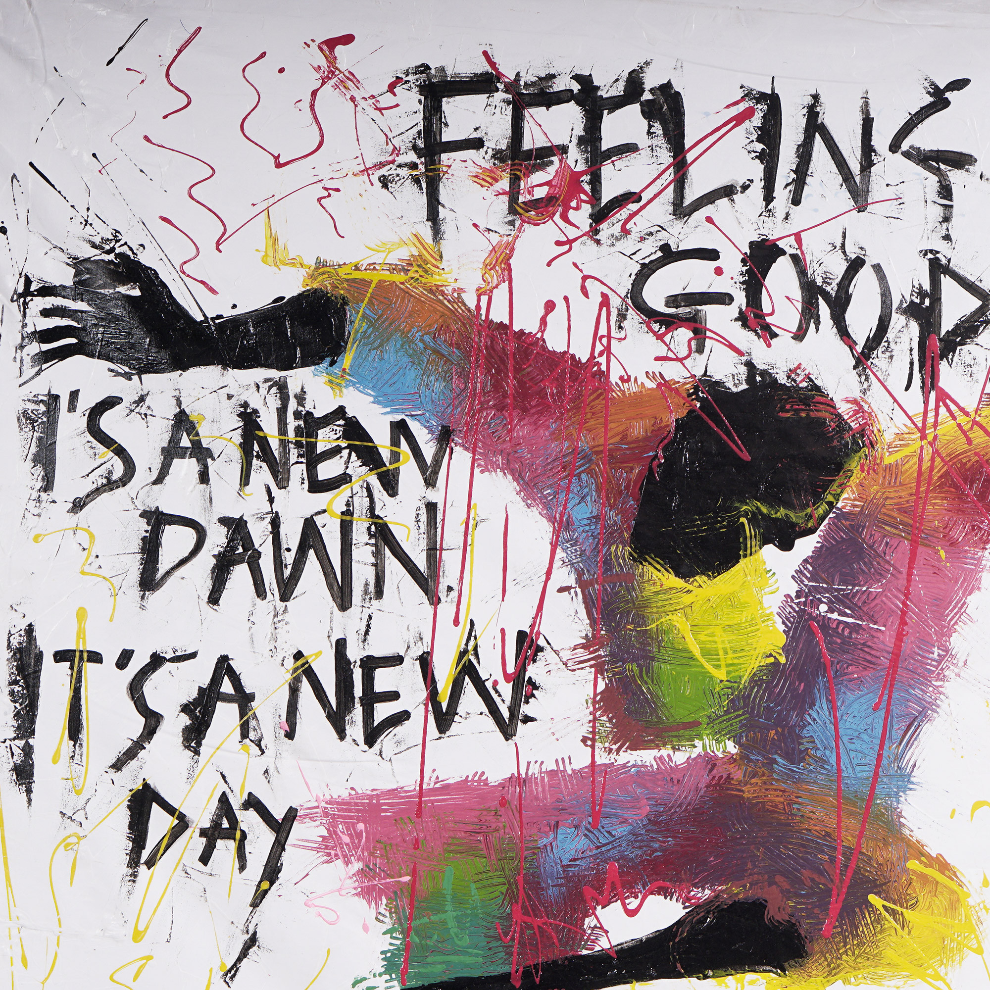 African Expressionist Painting of Man Dancing - Dances of Life | NOVICA