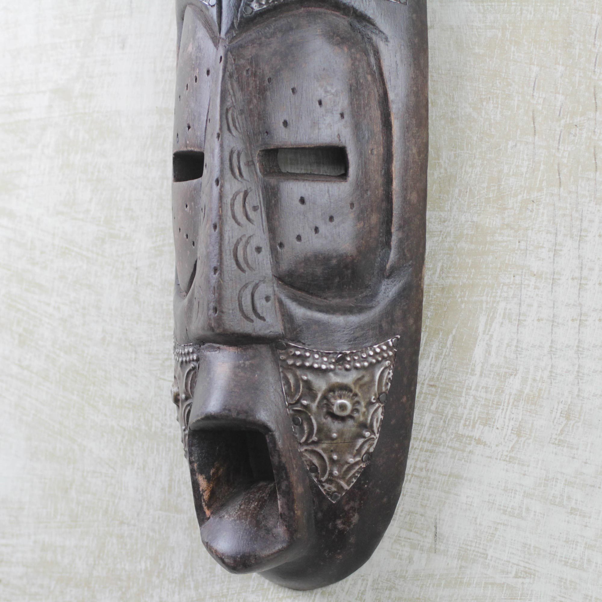 UNICEF Market | African wood mask - Big Nose