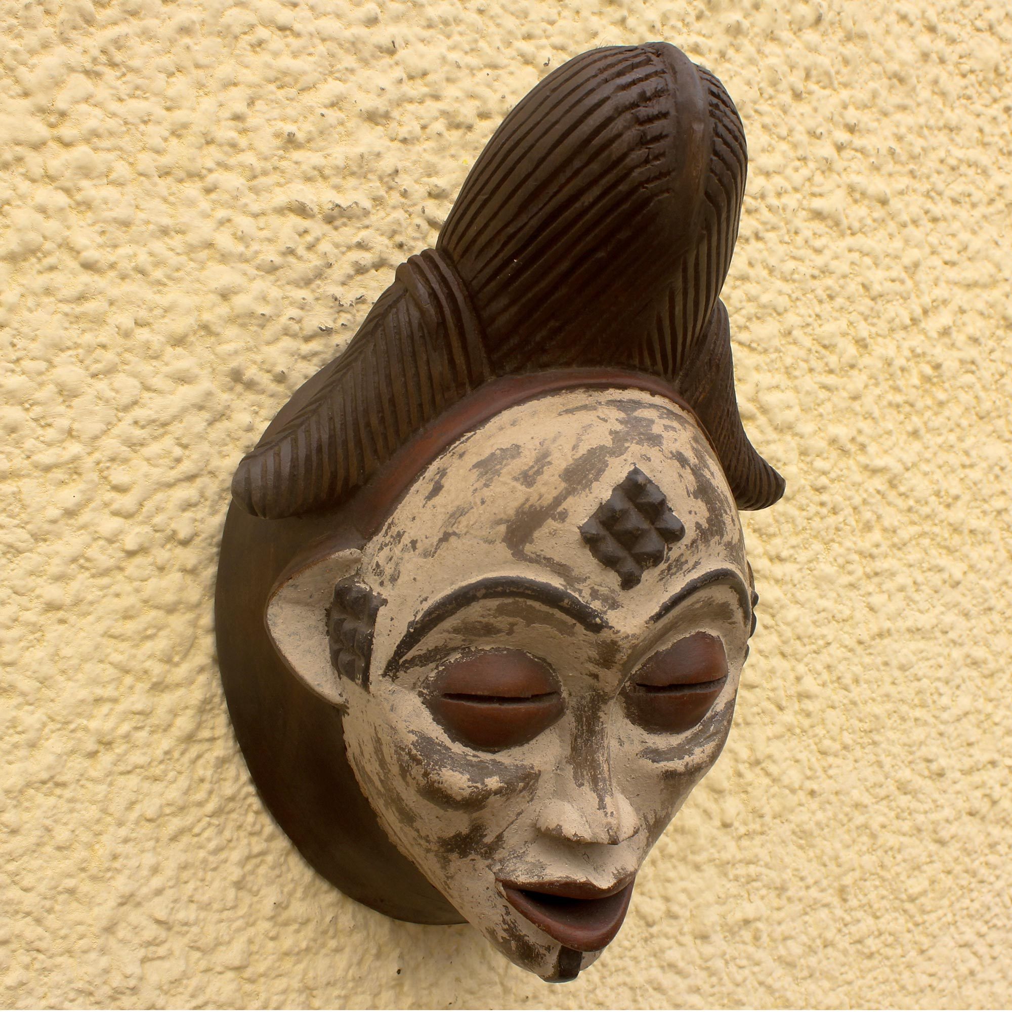 UNICEF Market | Artisan Crafted Wood Mask - Ancestor's Spirit