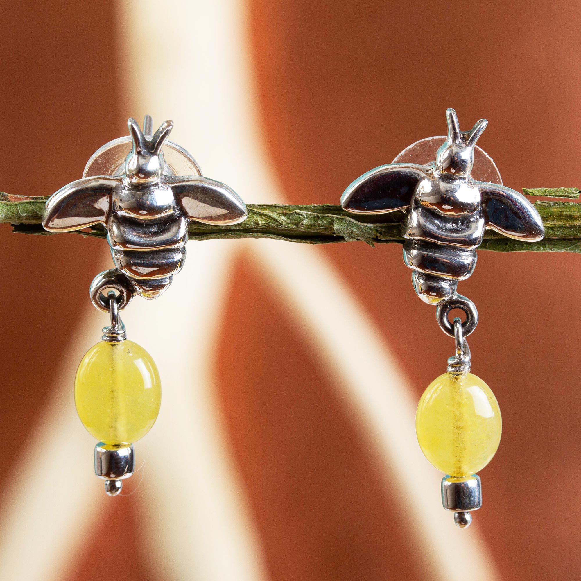 Bees Mission Earrings 2024 www.alhudapk